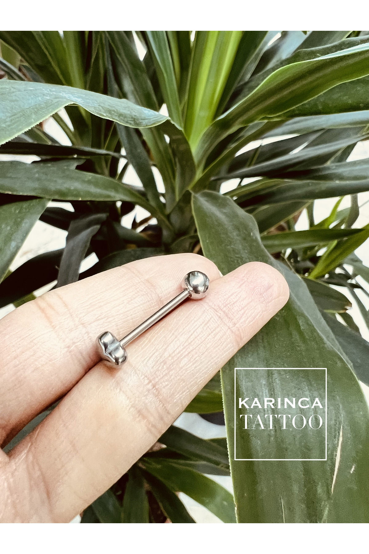 Karınca Piercing Kalp Piercing Yüksek Kalite Cerrahi Çelik Dil ...