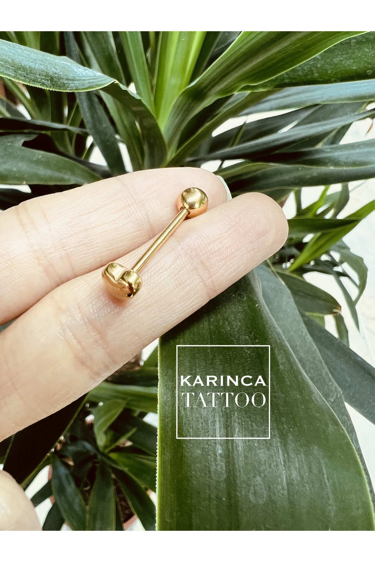 Karınca Piercing Kalp Piercing Yüksek Kalite Cerrahi Çelik Dil ...