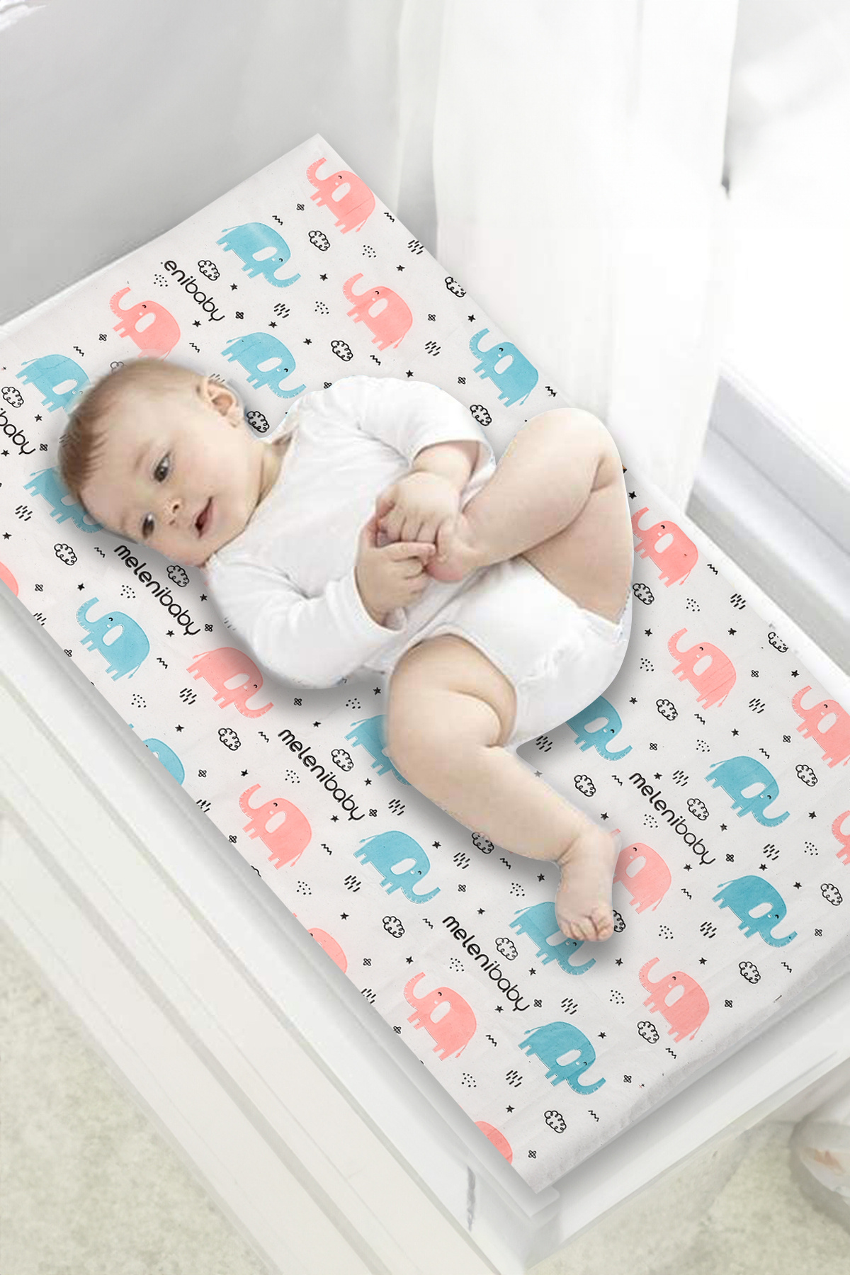 Meleni Baby 3'lü 60 Adet Çok Amaçlı Kullan At Su Geçirmez Bebek Bez ...