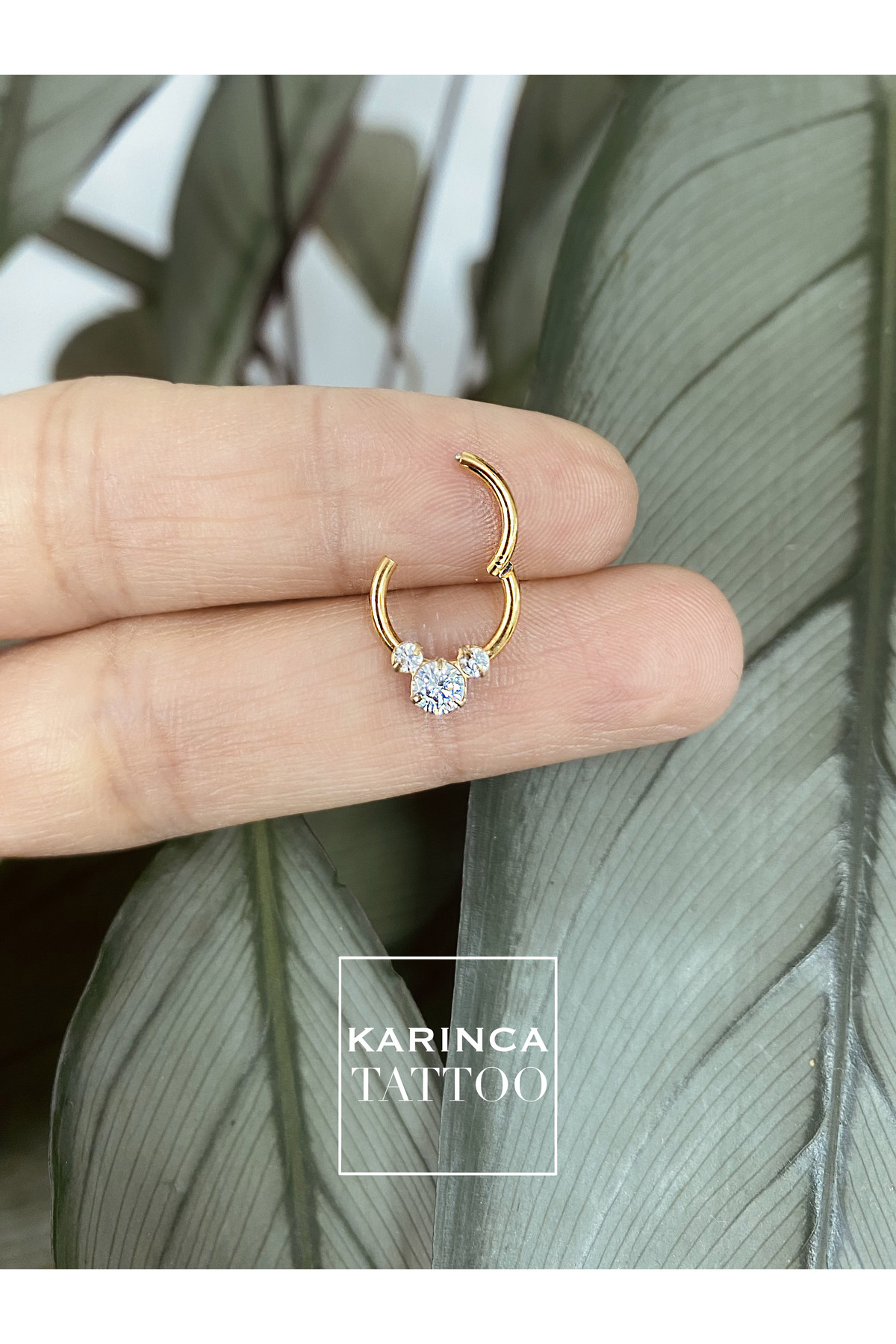 Karınca Piercing Yüksek Kalite Mickey Mouse Taşlı Piercing Kulak ...