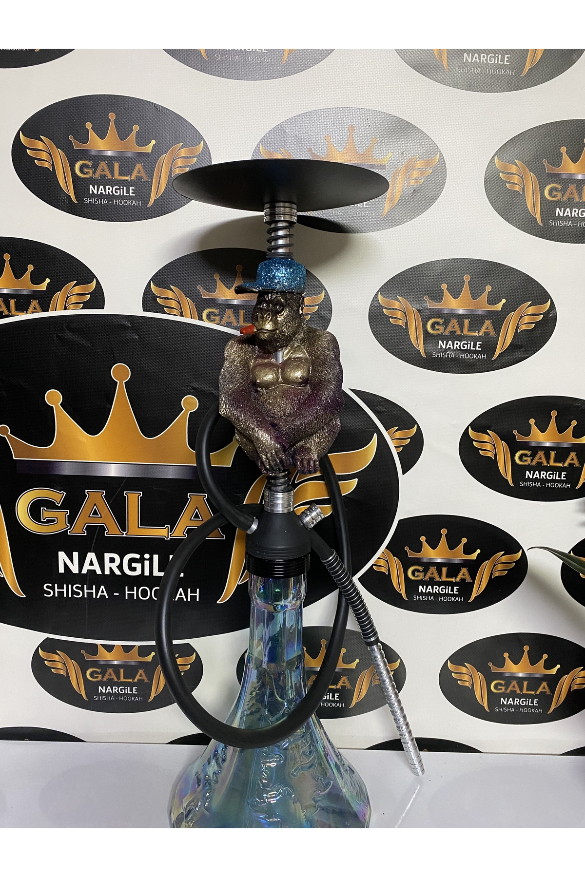 GALA NARGİLE Maymun(Goril)Figürlü nargile takımı - Fiyatı, Yorumları