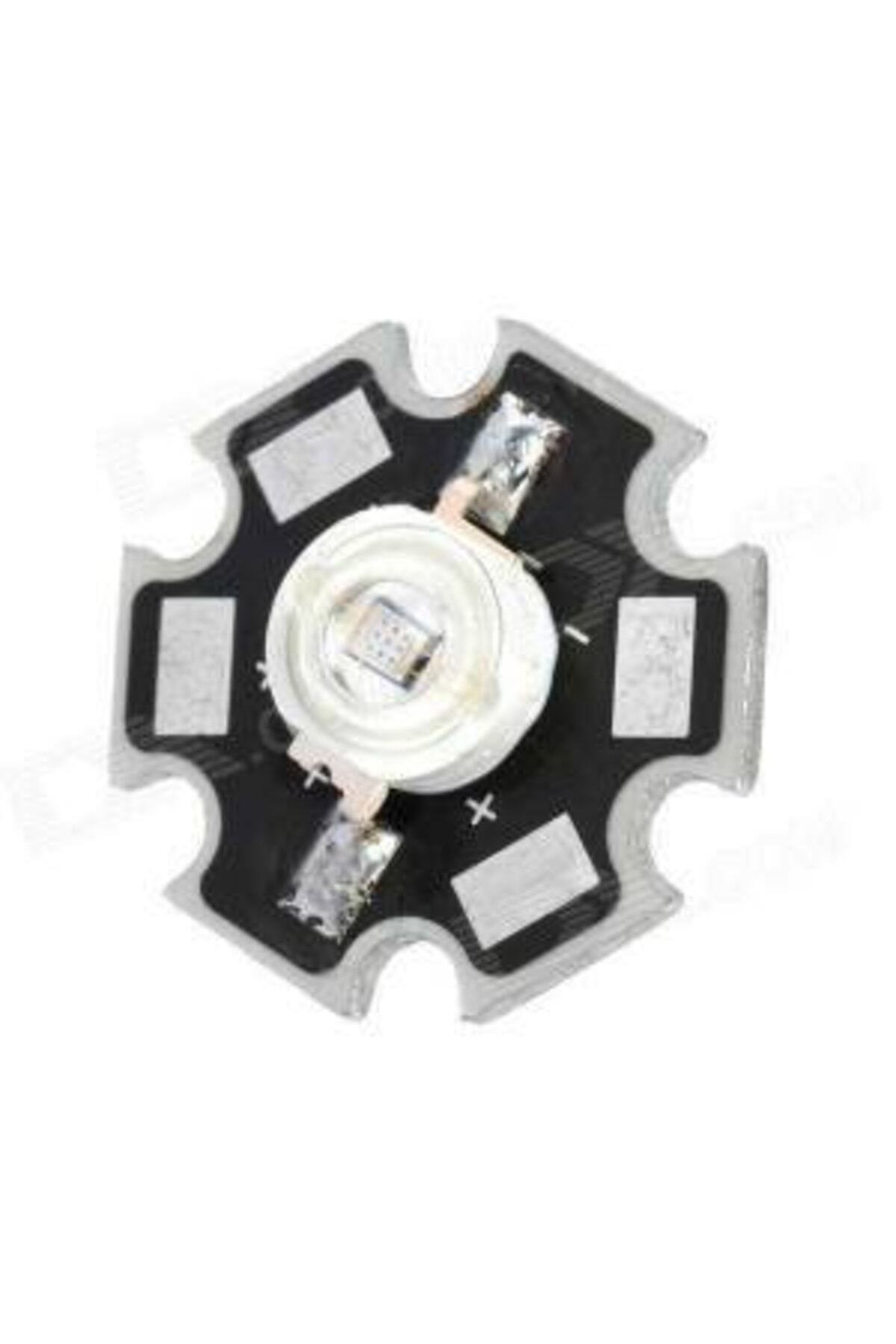 LEDONLİNE 3w Uv Led Power Led 395 To 400 Nm 3 Watt Ultra Vıole Led ...