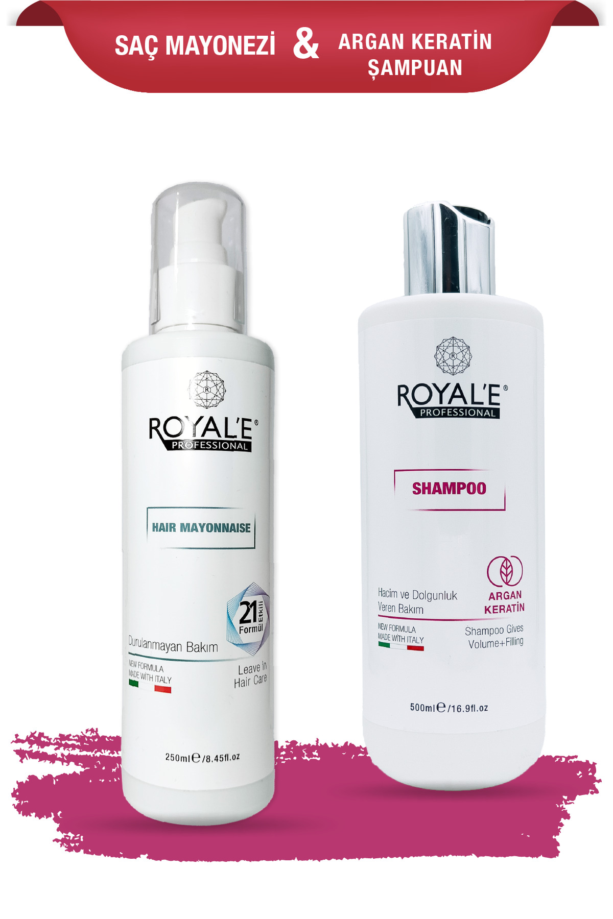 royale professional Saç Mayonezi-Argan Keratin Şampuan - Hair ...