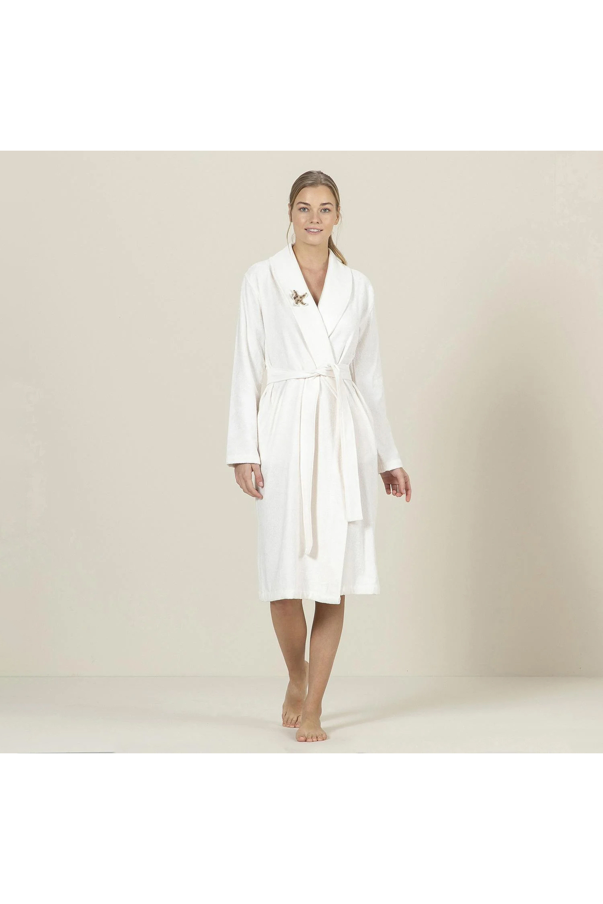 Chakra Aline Kadın Bornoz Ekru Fiyatı, Yorumları - Trendyol