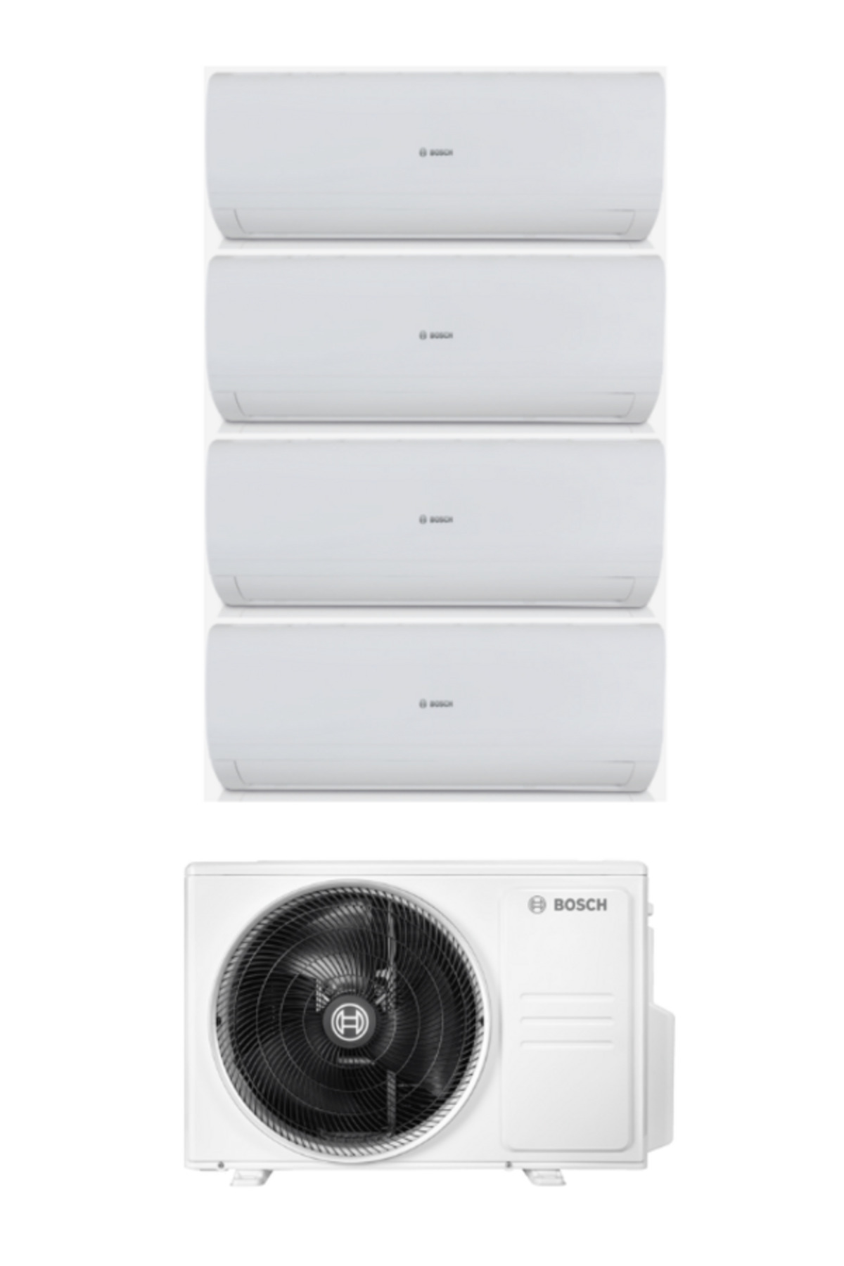 Bosch Multi Split Inverter Klima 36000 Btu 1 Dış + 4 Iç Ünite (2X9000 ...