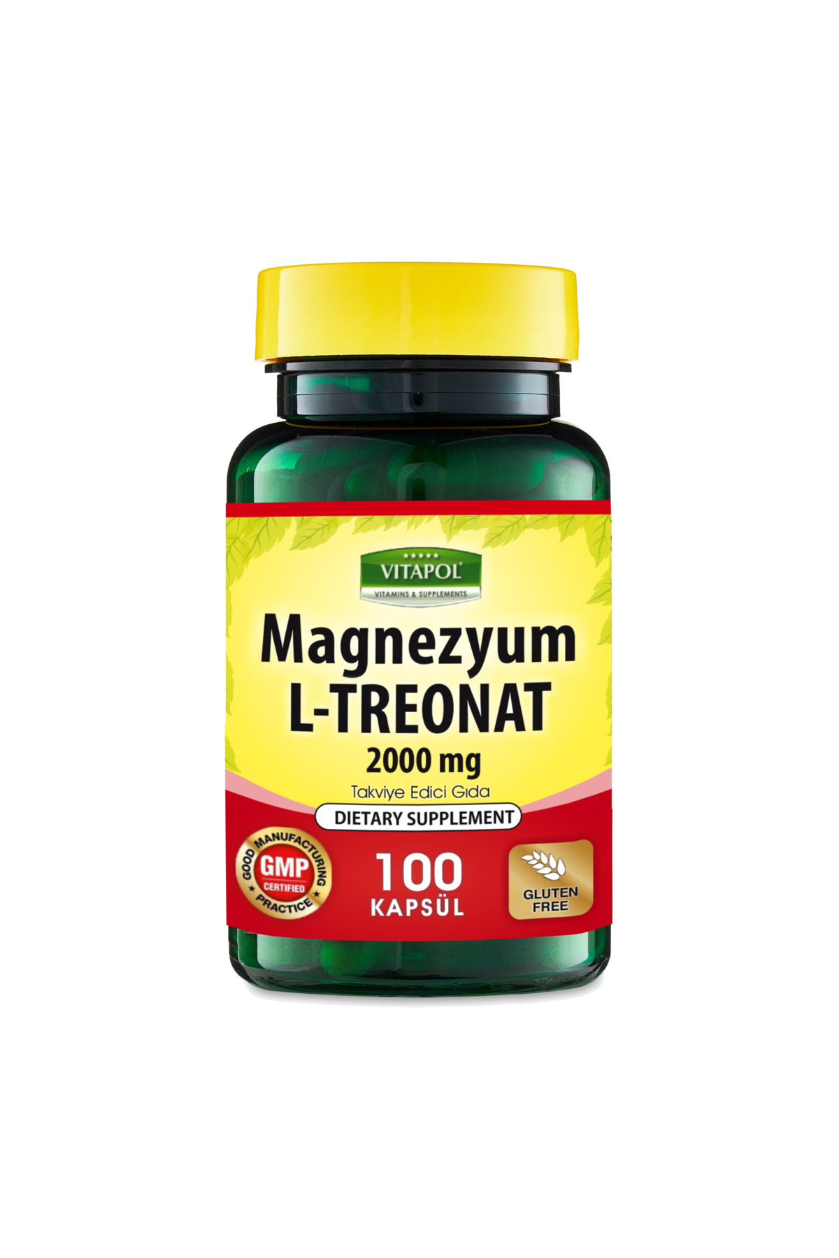 Vitapol Magnezyum L-Treonat 2000 Mg 100 Vegan Kapsül Fiyatı, Yorumları - Trendyol