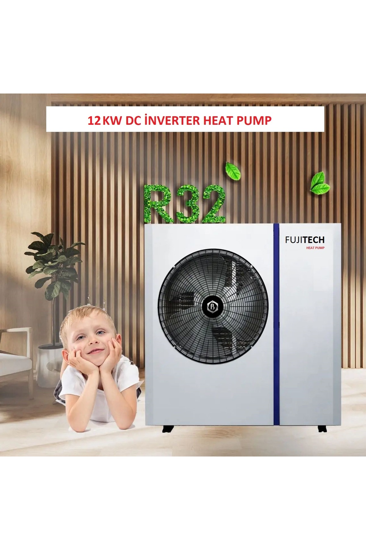 FUJİTECH Fujitech Isı Pompası 16 Kw Dc Inverter 220 Volt - Fiyatı ...