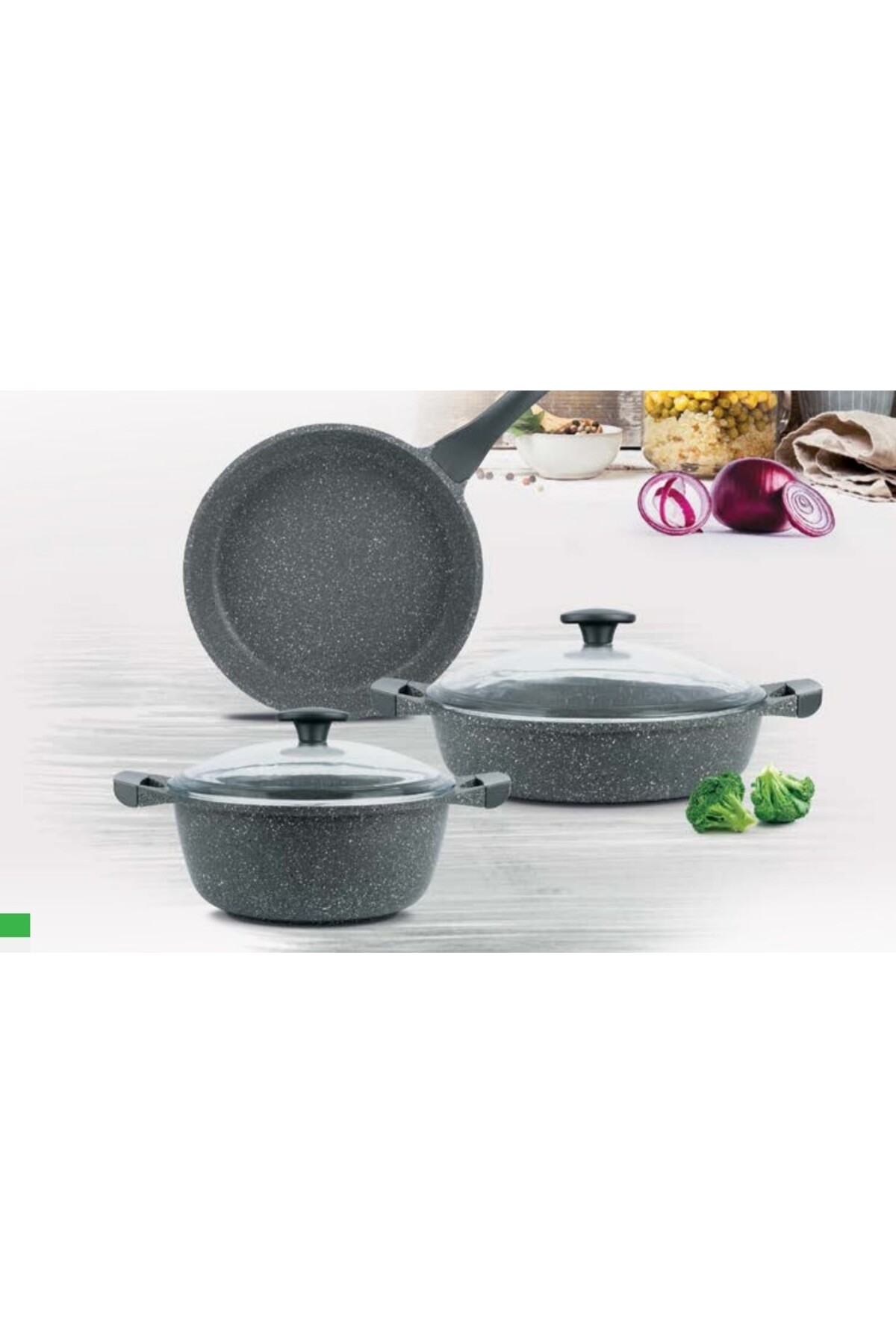 ThermoAD graneu 5 parça set gri - Fiyatı, Yorumları