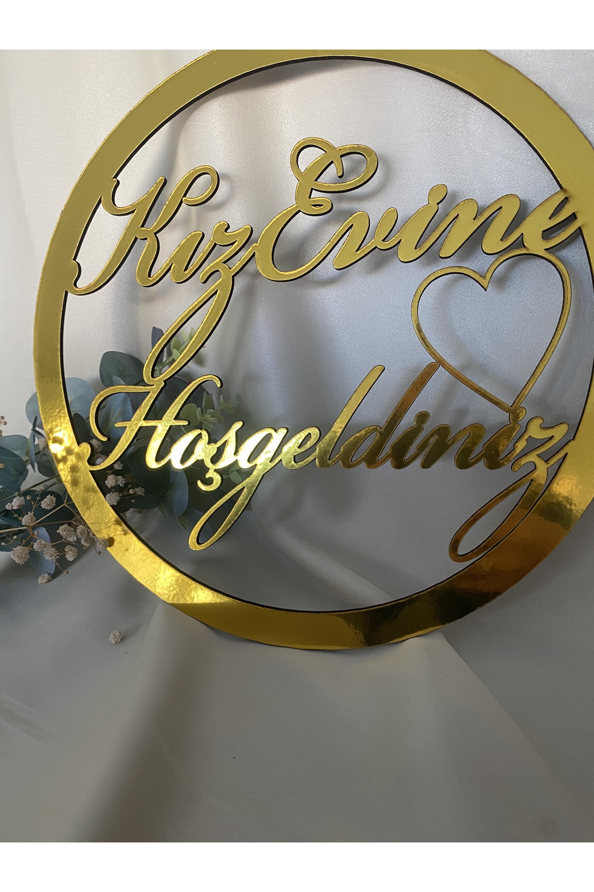 Gizem Graphic Kız Evine Hoşgeldiniz Kapı Süsü - Fiyatı, Yorumları