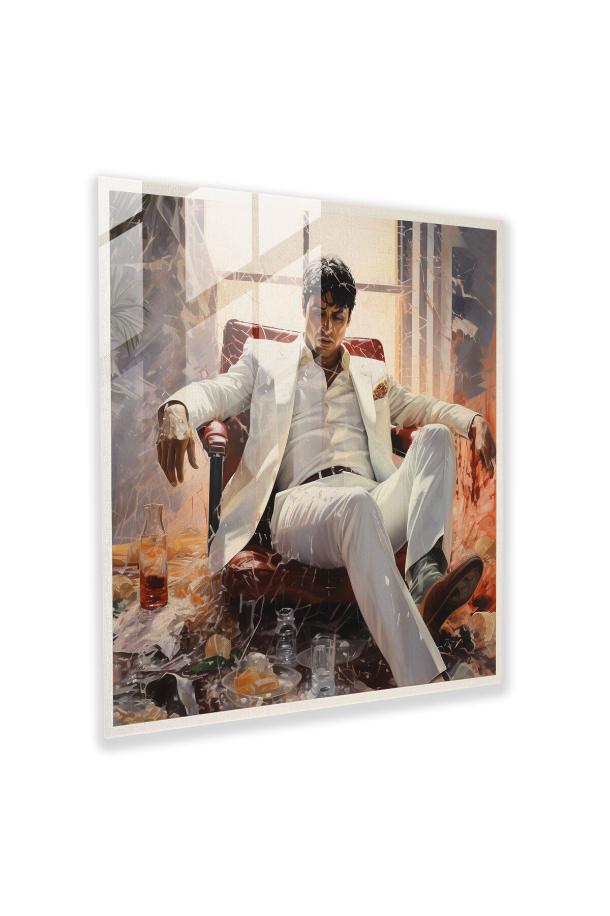 PaintedAnarchy Scarface Final Scene Cam Baskı - Scarface, Tony Montana ...