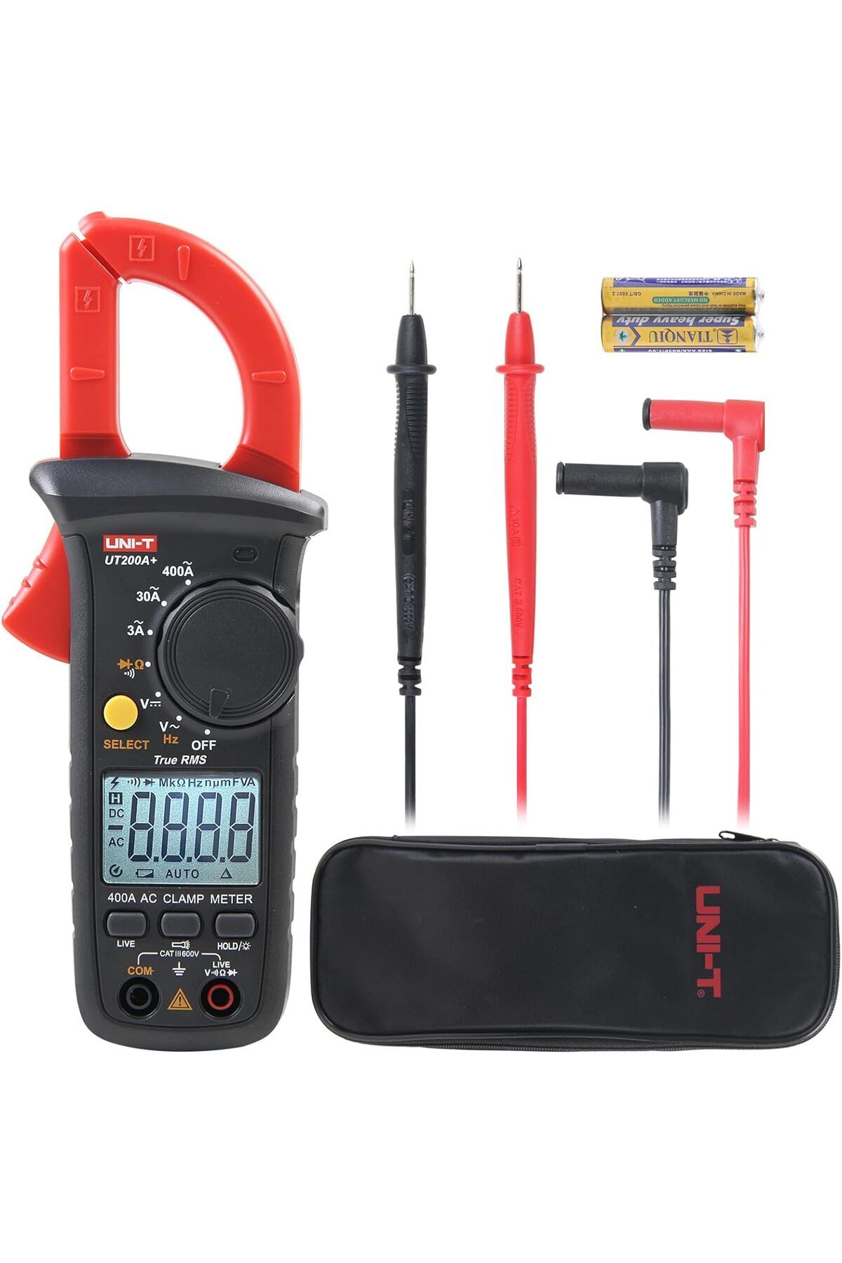 Ceta UNIT UT 200A+ Pensli Multimetre UNI-T Pensampermetre True RMS ...