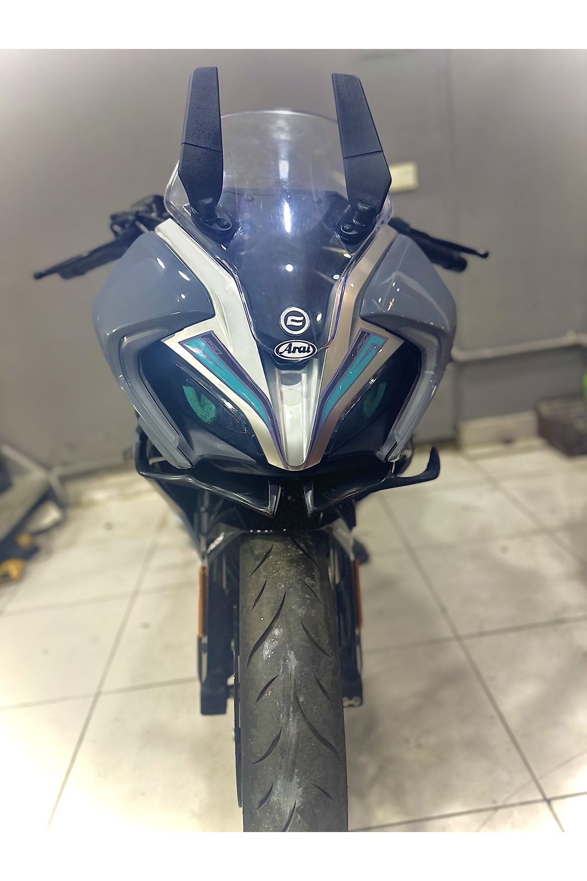 AkbuParts Cf Moto Sr 250SR Ön Far Kaşı Winglet Gaga Fiyatı, Yorumları ...