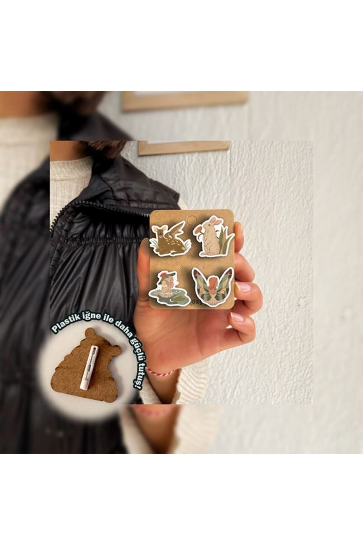 choozy Mistik Orman 4'lü Ahşap Mini Rozet Seti Fiyatı, Yorumları - Trendyol