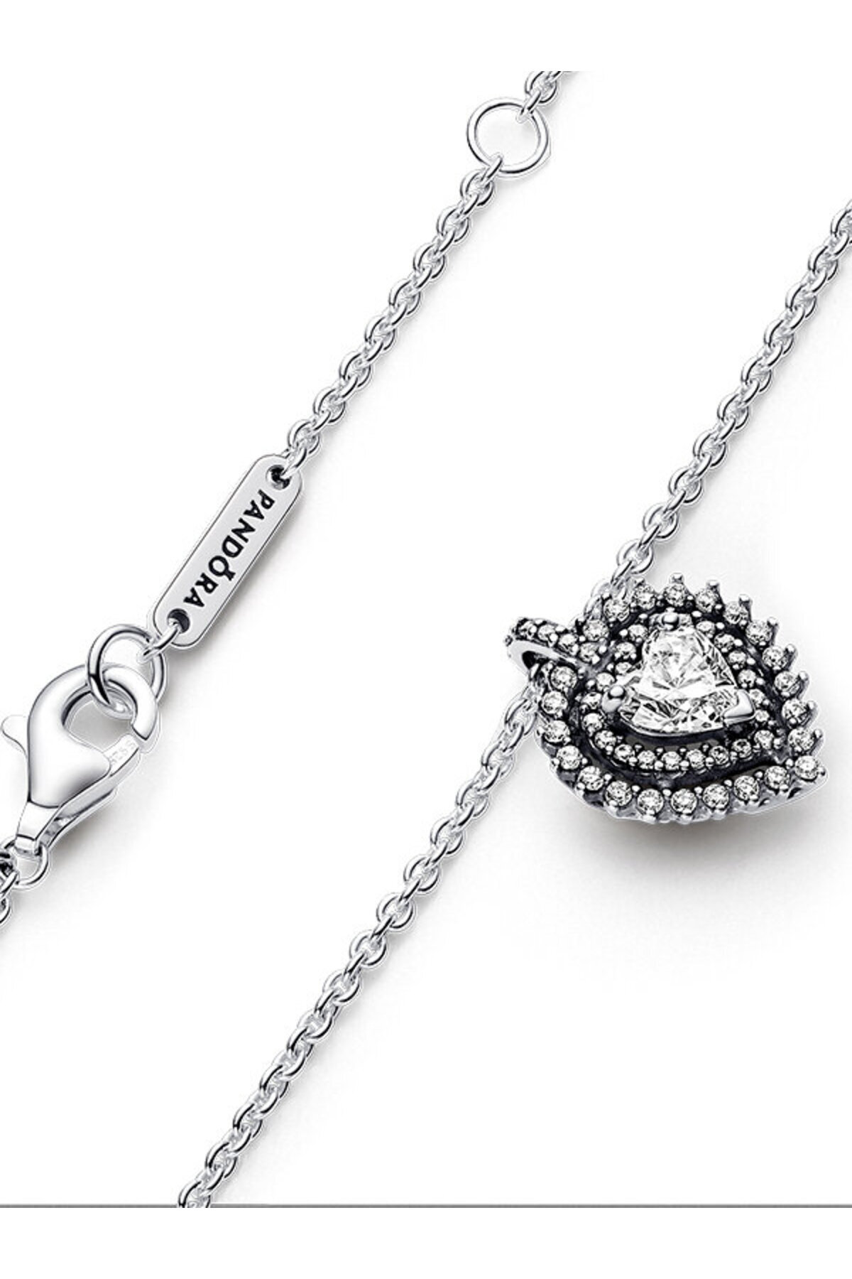 Pandora Işıltılı Kalpli Taşlı Kolye Fiyatı, Yorumları - Trendyol