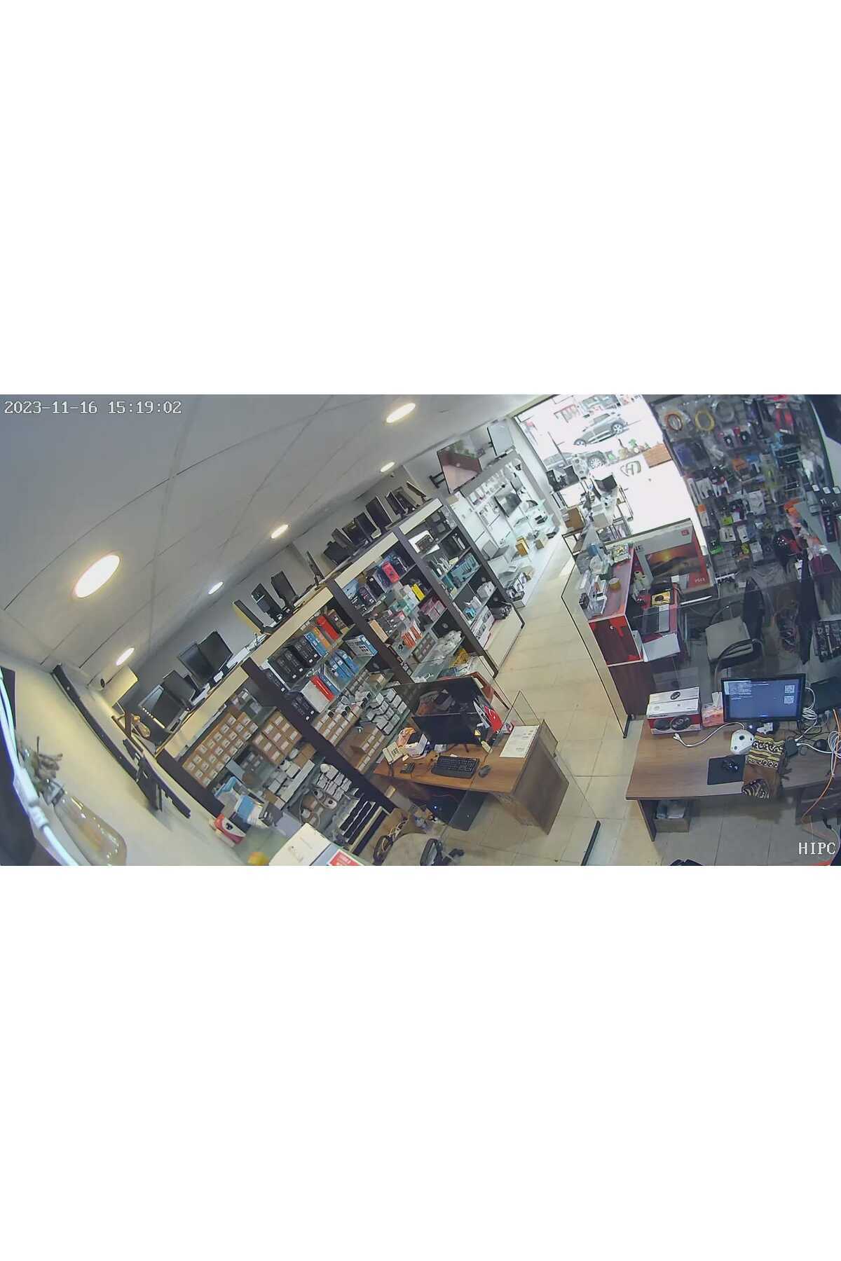 HS Ip-105s 5mp Ip Balıkgözü Lensli 360 Derece Seslı Güvenlik Kamerası ...