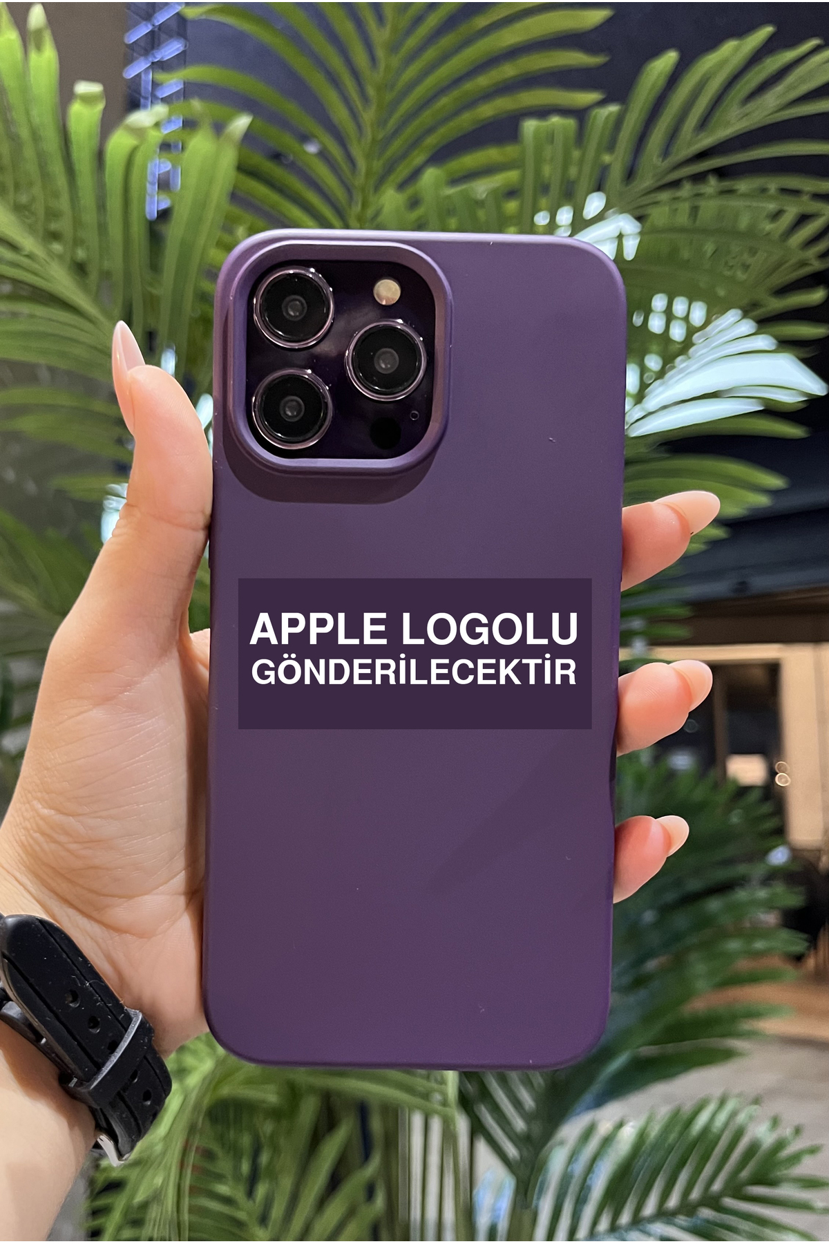 Revasser iPhone 14 Pro Max ile Uyumlu Premium Kalite Kadife İç Dokulu ...