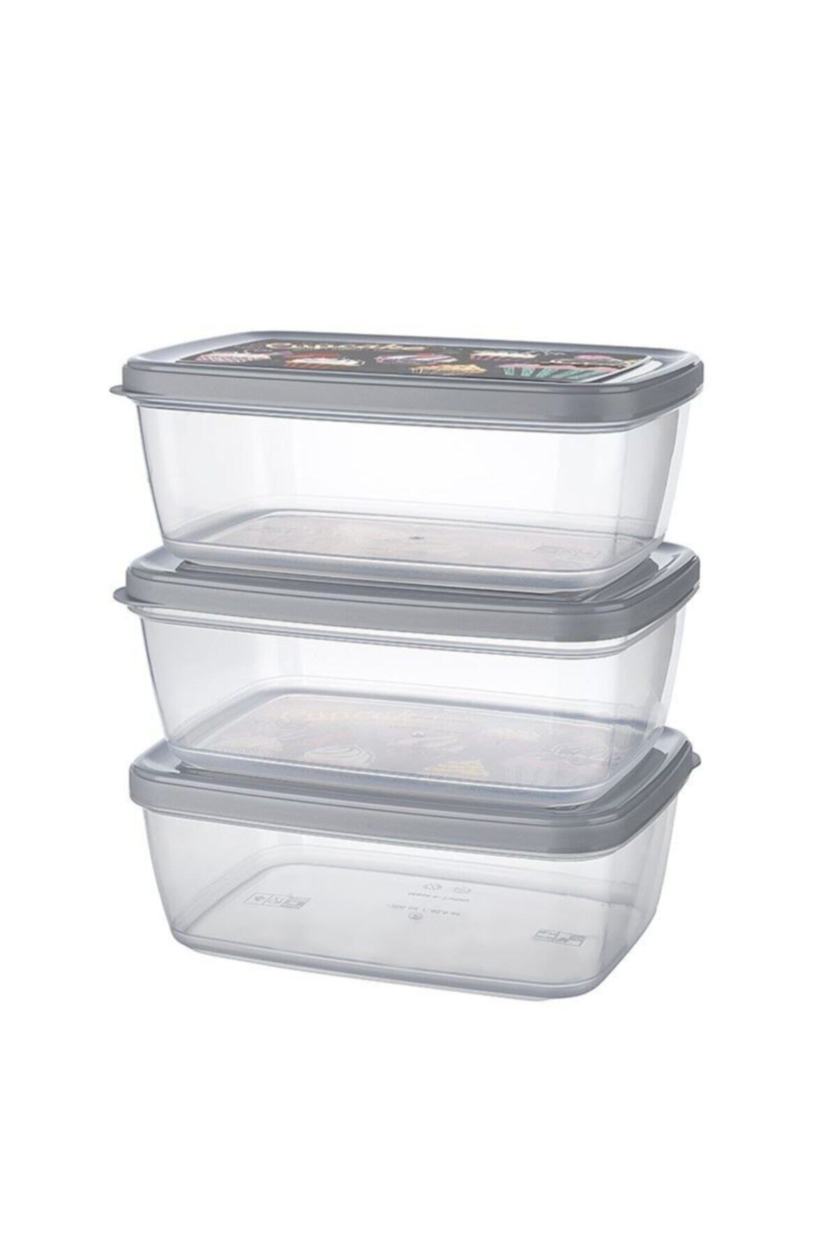 Titiz Plastik Titiz Ap 9258 Aria Saklama Kabı 3 Lü Set 1200ml - Fiyatı ...