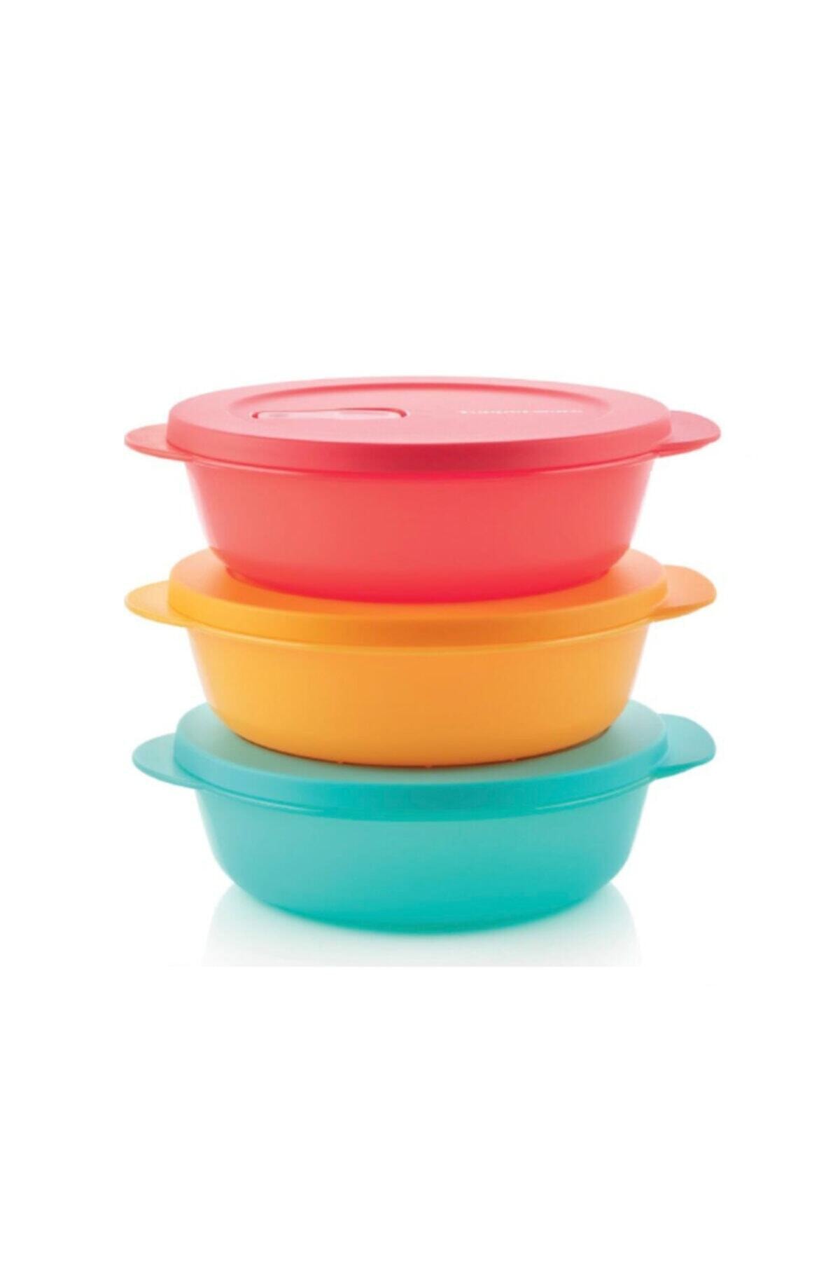 Tupperware Mikro Kaplar 3'lü Set Mikro Dalgaya Uygun 3 x 1 l Fiyatı ...