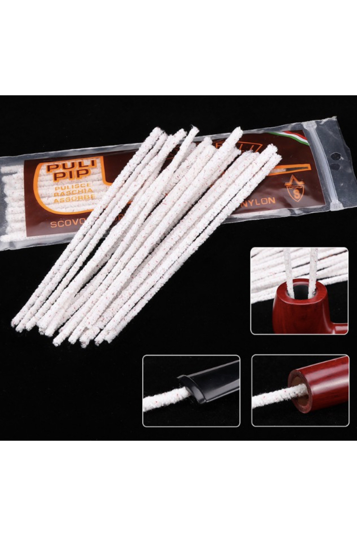 Puff Cleaner 50 Adet Sert Telli Pipo Temizleme Fırçası Fiyatı ...