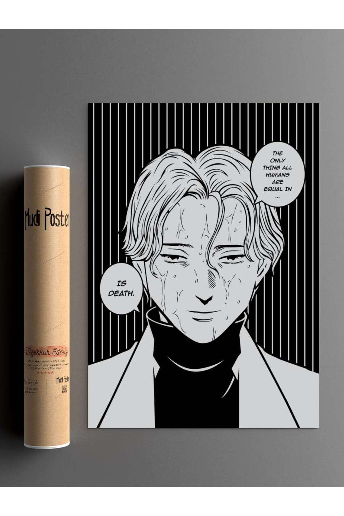 Mudi Store Johan Liebert Monster Anime Poster Unframed High Quality ...