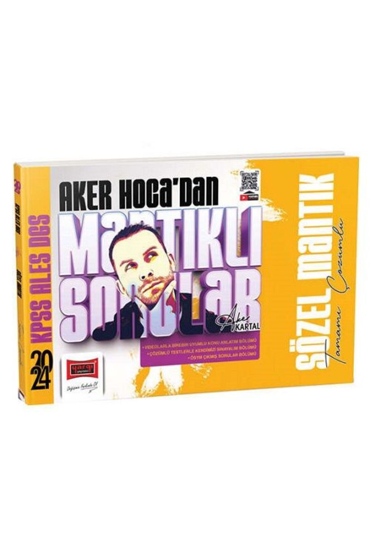 Yargı Yayınları Yargı 2024 Kpss Ales Dgs Aker Hocadan Sözel Mantık Mantıklı Sorular - Aker ...