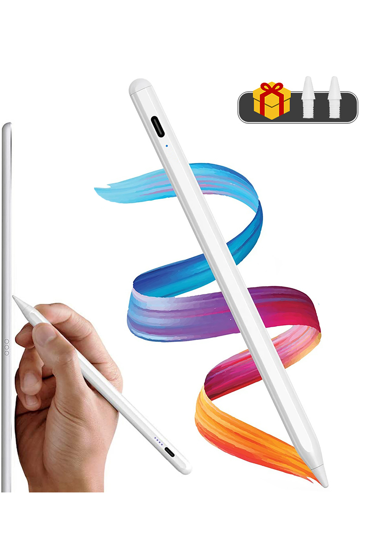 TECHNOM İpad Uyumlu Avuç İçi Algılamayan Eğim Sensörlü Dokunmatik ...