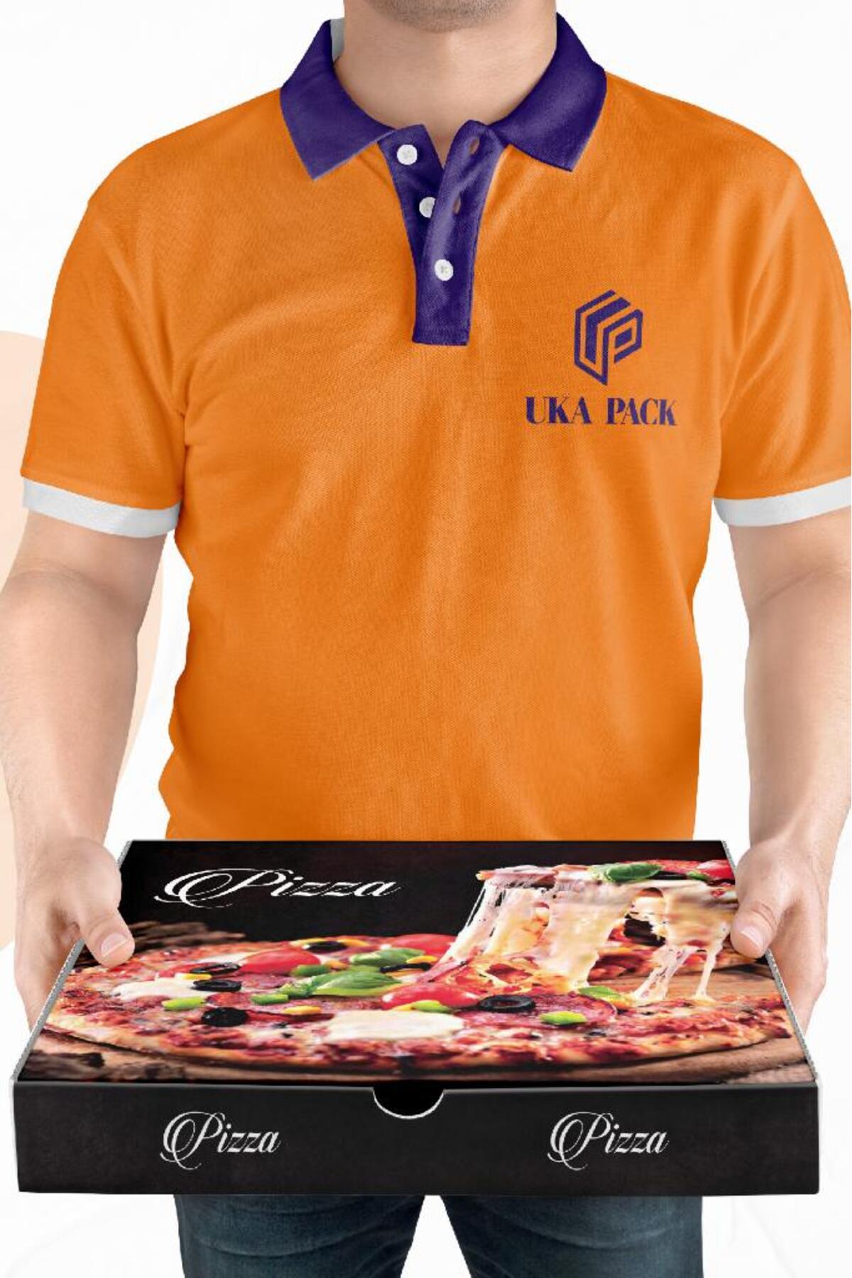 UKAPACK Karton Pide Pizza Kutusu -30X30X4 cm 50’li Paket Fiyatı ...