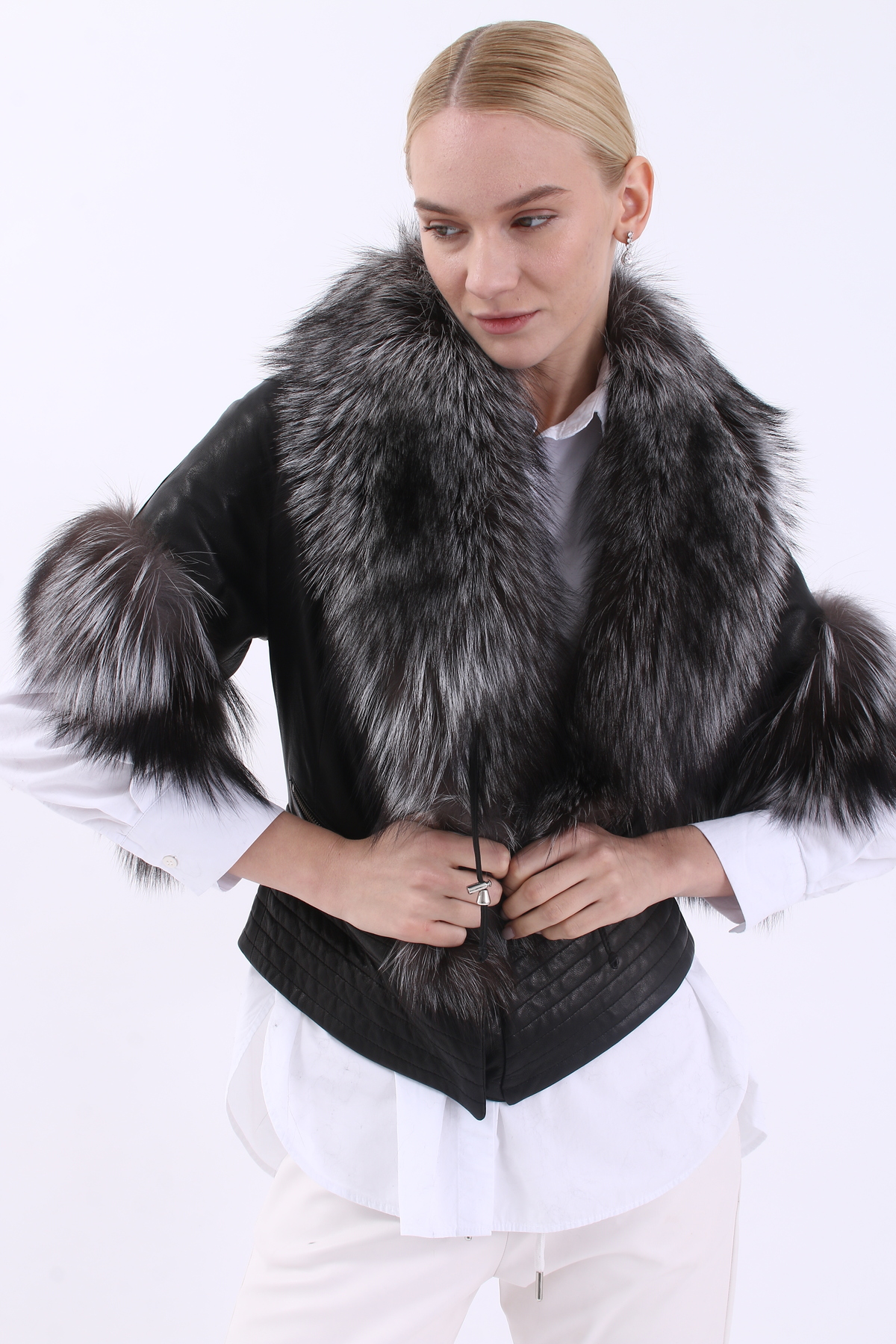 NEVADA Siyah Rengi Arjantin Yaka Deri Ceket Fiyatı, Yorumları - Trendyol