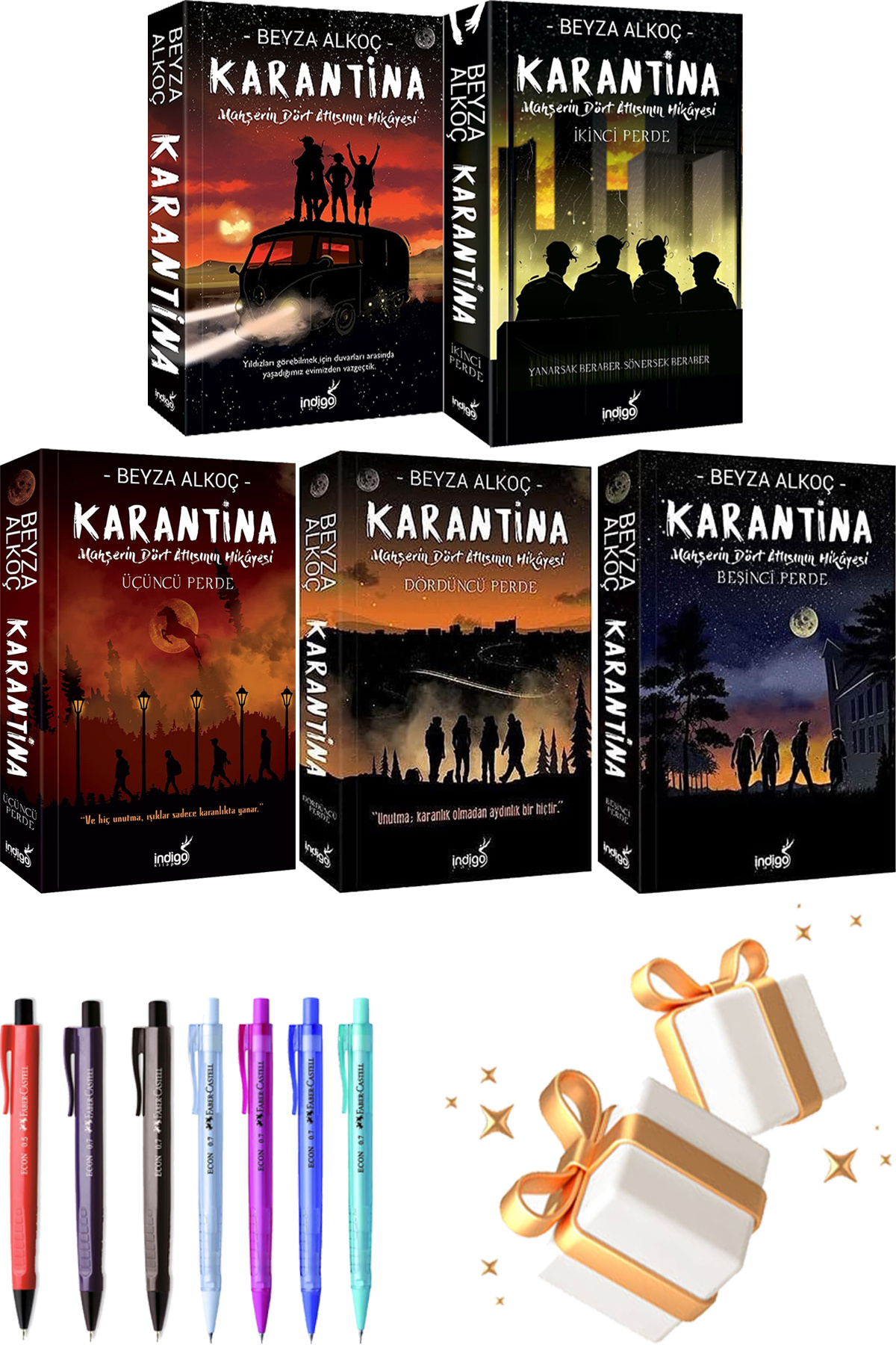 İndigo Kitap İndigo Karantina 1 - Karantina 2 - Karantina 3 - Karantina ...