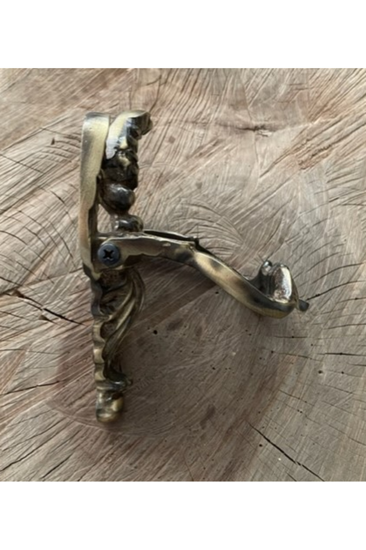 DMR KARTAL MODEL ÇELİK KAPI TAK TAK ANTİK SARI DÖKÜM PİRİNÇ KAPI ...