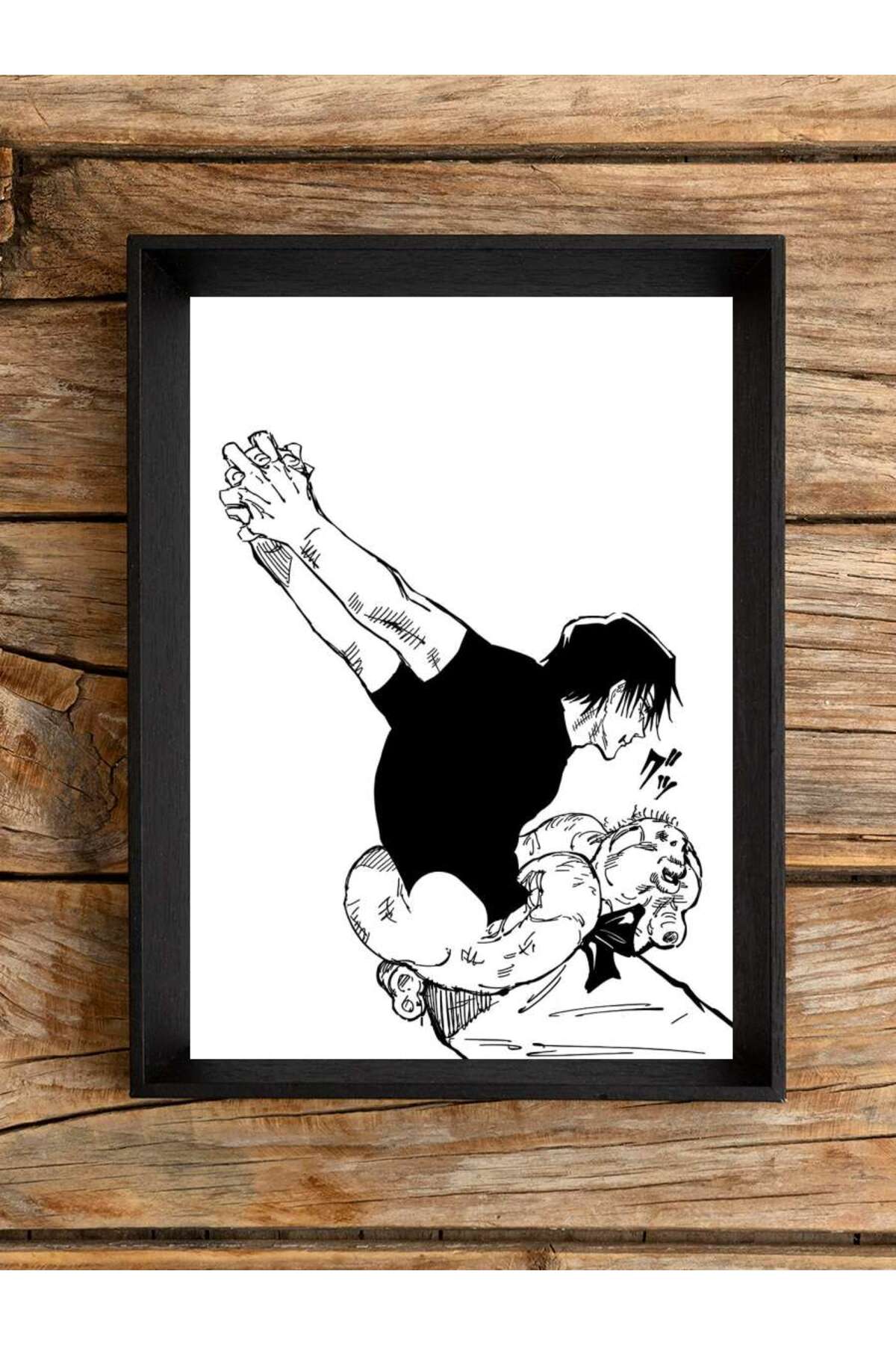 Mudi Store JJK Toji Fushiguro Anime Poster Çerçevesiz Yüksek Kalite ...