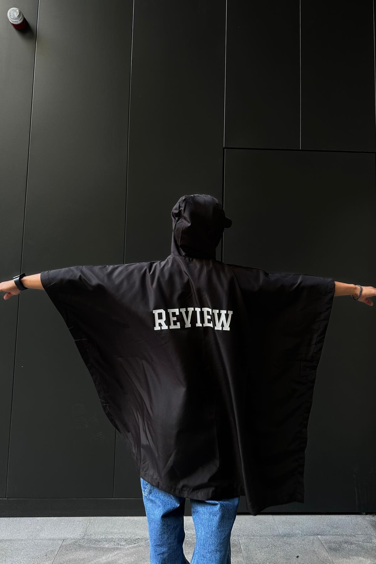 Jr.Crime Rv Siyah Yarasa Kol Yağmurluk YGM101 Fiyatı, Yorumları - Trendyol