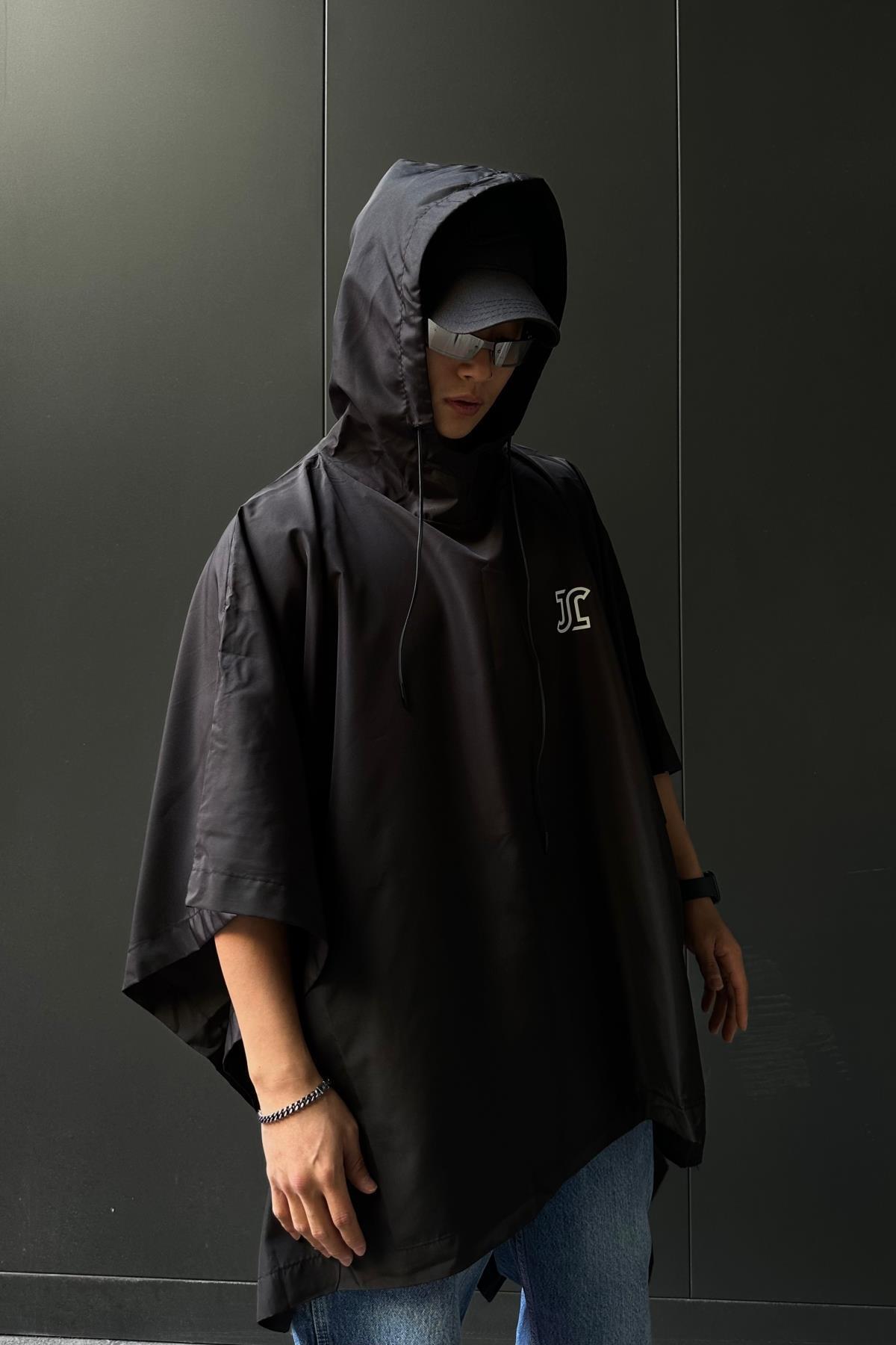 Jr.Crime Rv Siyah Yarasa Kol Yağmurluk YGM101 Fiyatı, Yorumları - Trendyol