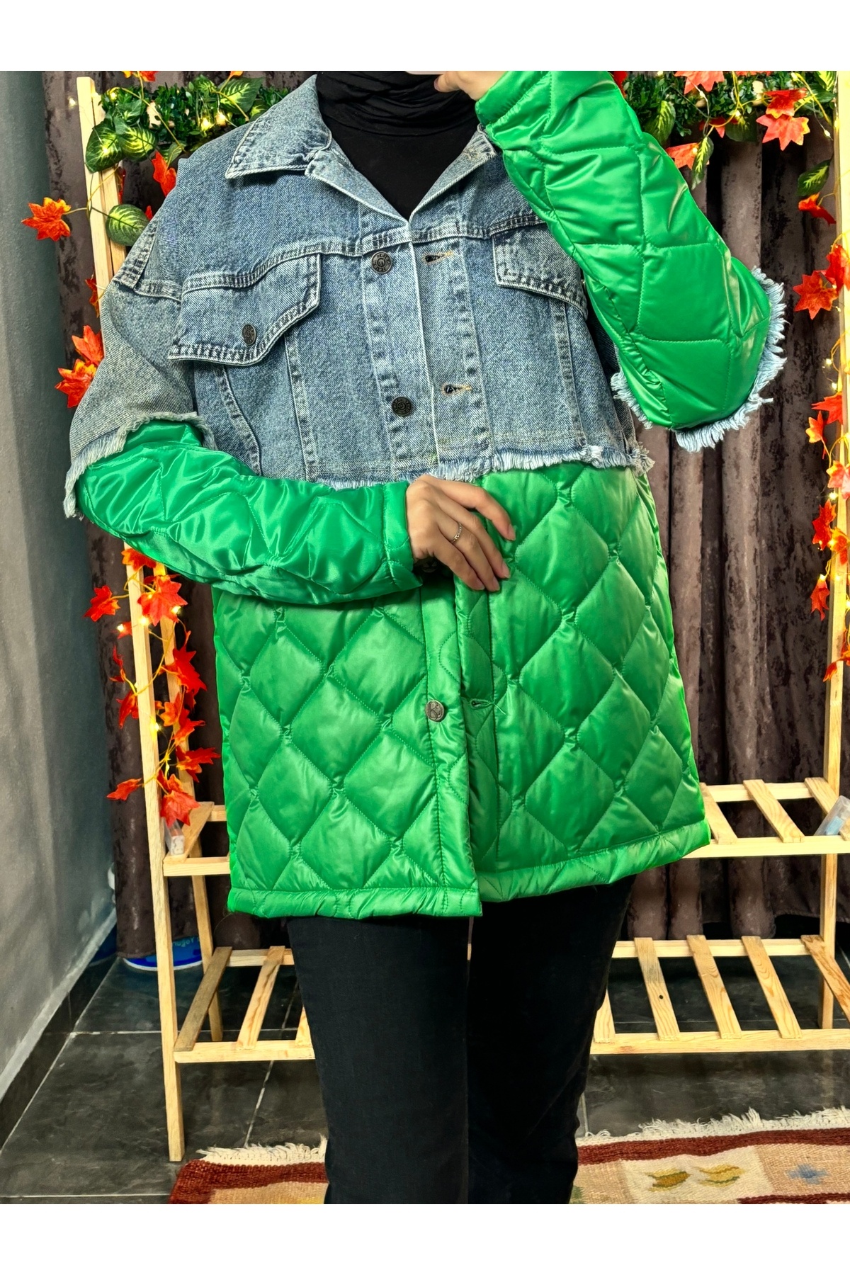 MEJRA COLLECTİON Kapitone Detaylı Kot Ceket Fiyatı, Yorumları - Trendyol