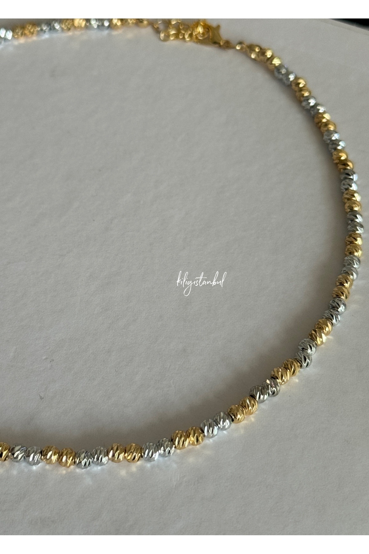 KİLİGİSTANBUL Tam Tur Dorika Kolye 40 Cm 5 Cm Uzatma - Fiyatı, Yorumları