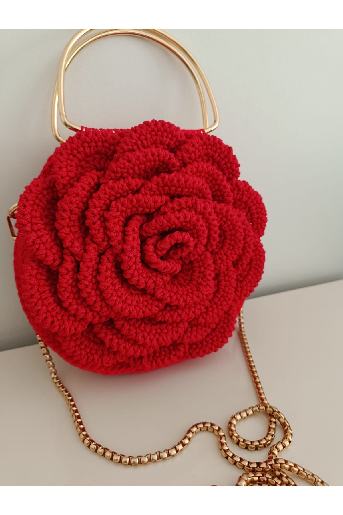 melosh El örgüsü gül çanta - Fiyatı, Yorumları