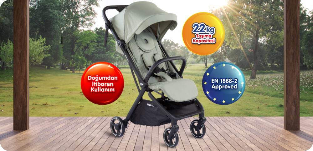 Kraft Unique Bebek Arabası Siyah - Fiyatı, Yorumları