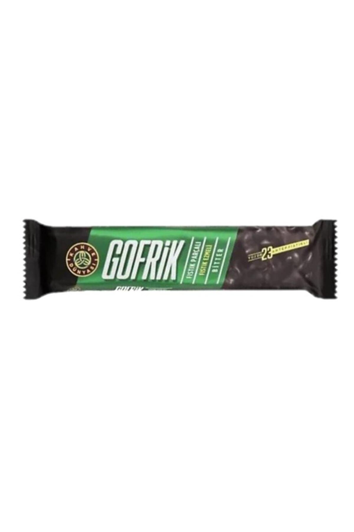 Kahve Dünyası Dünyası Gofrik Bitter Antep Fıstıklı 33 Gr x 6 Adet ...