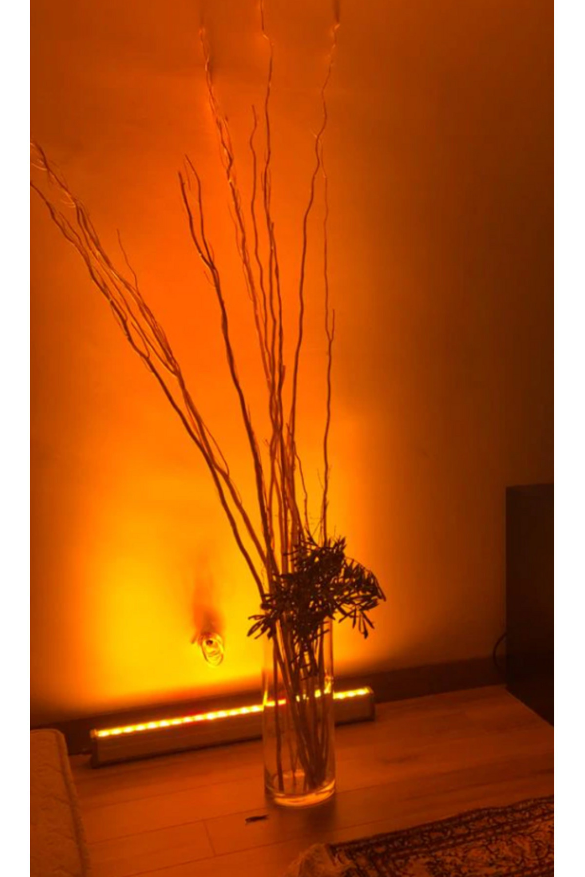 Ledmira 20 Cm (6W) Amber Rengi Wallwasher Duvar Boyama, Ağaç Boyama ...