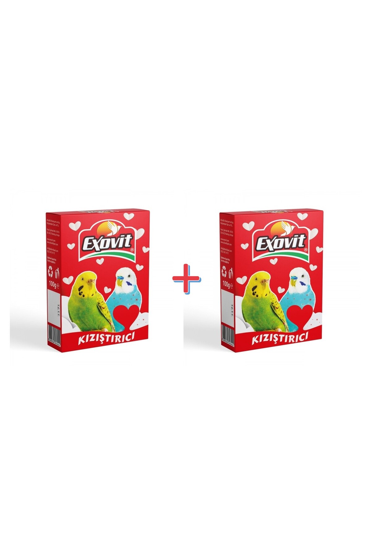 Exovit Kızıştırıcı Muhabbet Kuşu Yemi 100 gram X 2 Paket Fiyatı ...
