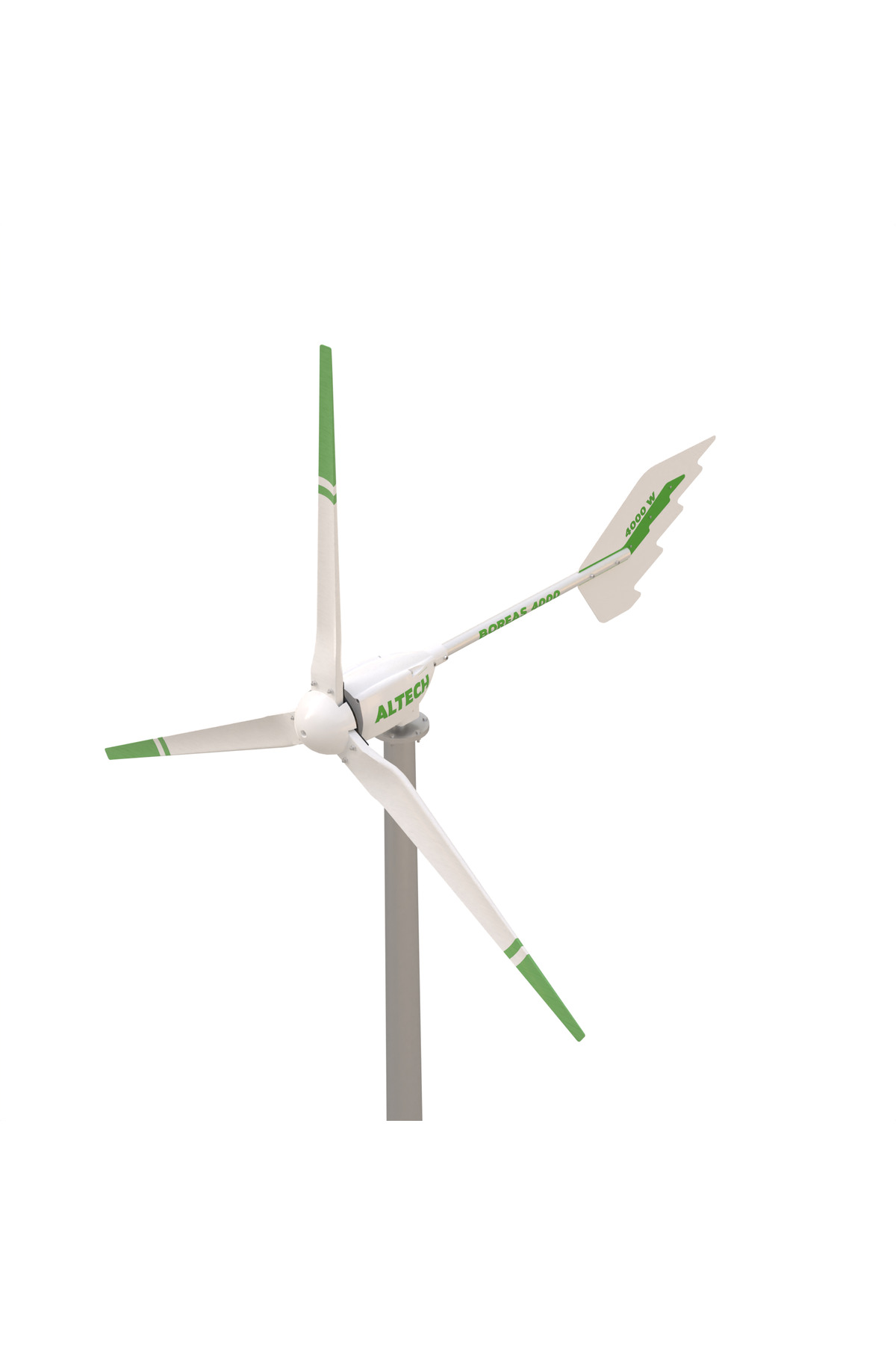 Hayat Solar Enerji Altech Turbine - Boreas 4000 - 4 kW Yatay Rüzgar ...