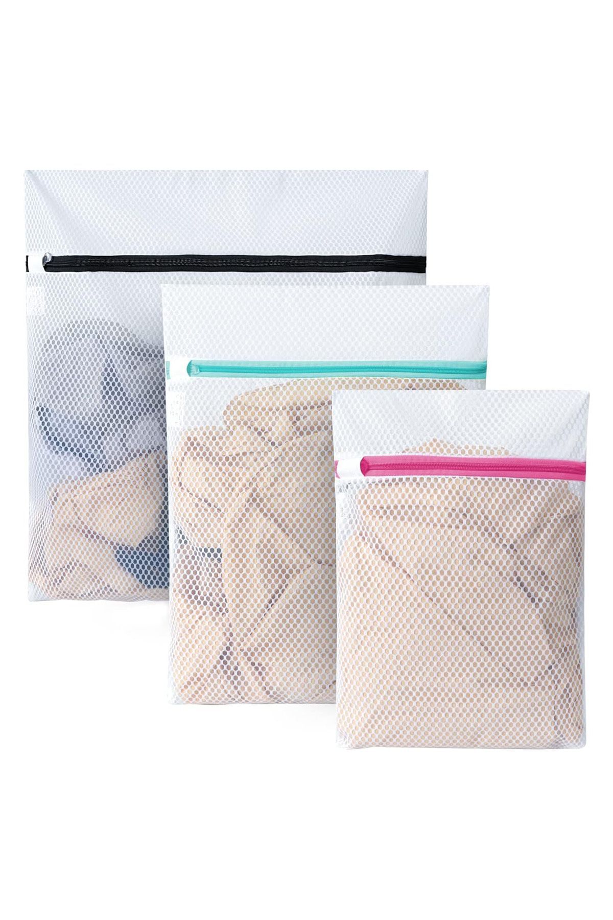 COZY SENSE Kirli/Temiz Bebek Kıyafet Torbası, 3 Boy Çamaşır Yıkama ...