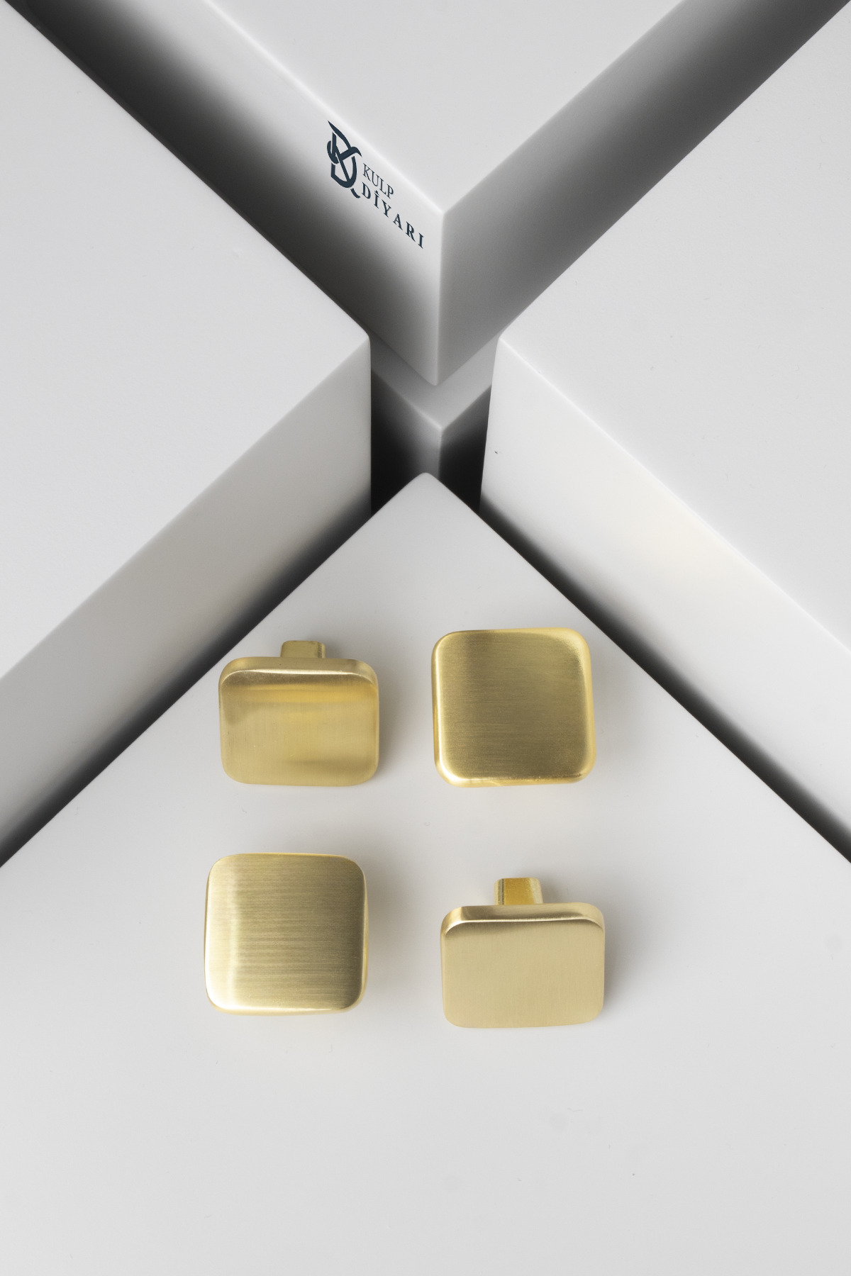 Erkul 2712-Düğme Kulp Dolap Ve Çekmece Için Mat Altın Düğme Kulp Dolap ...