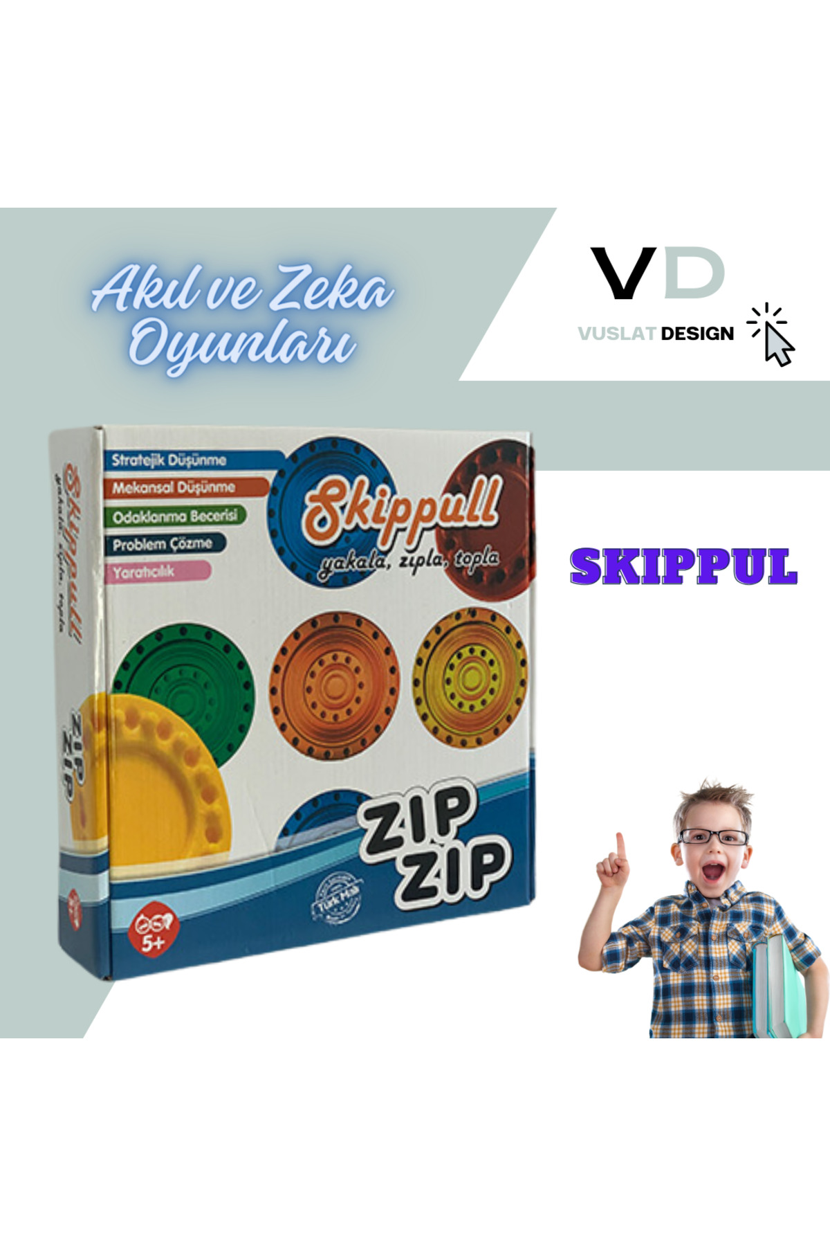 Vuslat Design Skippul Zıp Zıp Skippity Akıl Ve Zeka Oyunu Fiyatı ...