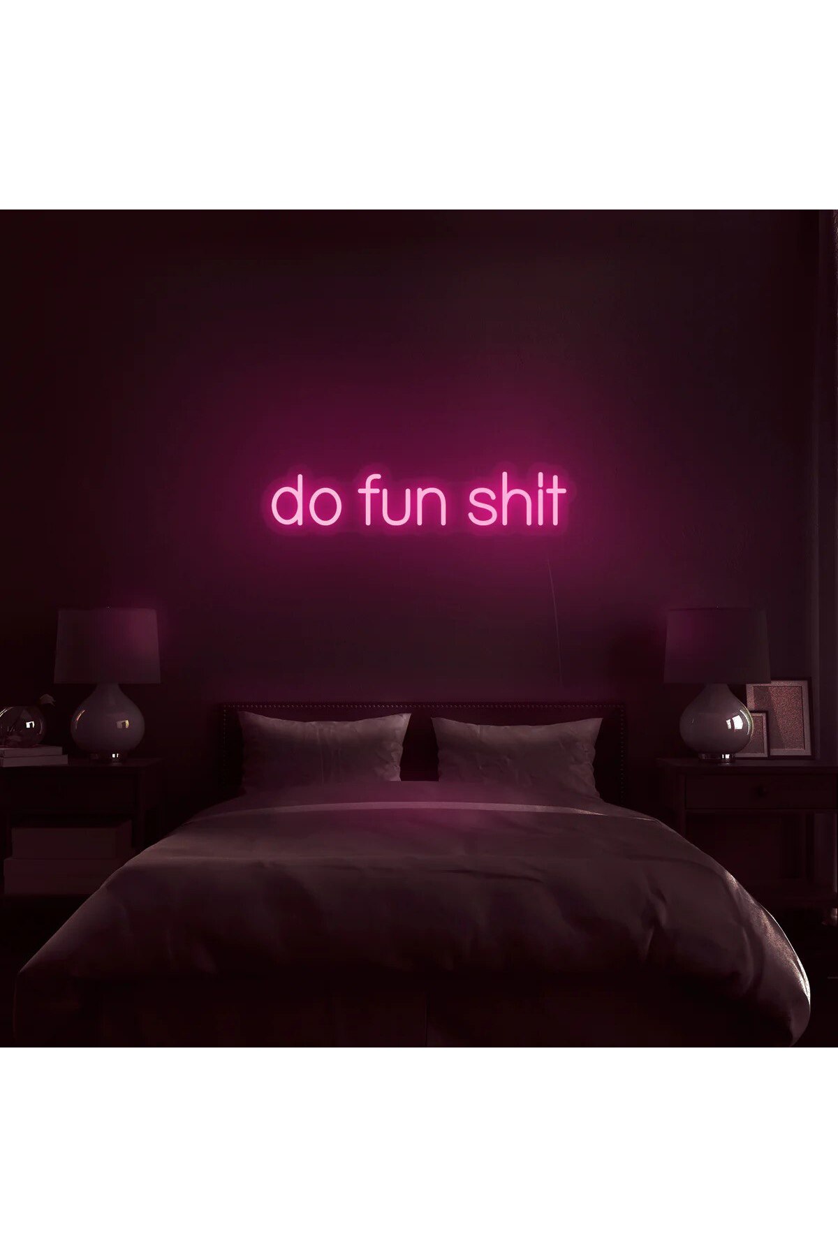 Twins Led Aydınlatma Do Fun Shit Yazılı Neon Tabela - Fiyatı, Yorumları