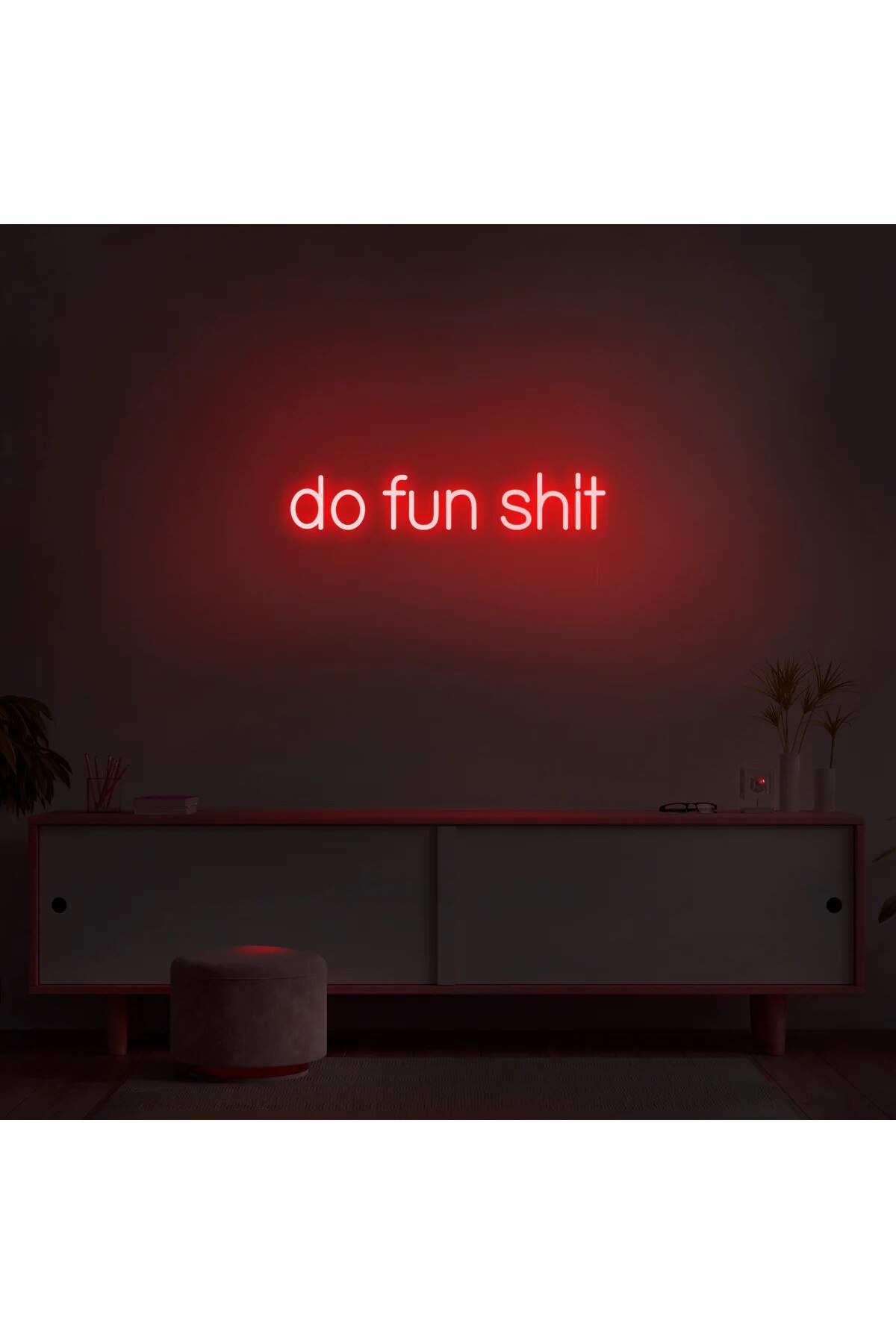 Twins Led Aydınlatma Do Fun Shit Yazılı Neon Tabela - Fiyatı, Yorumları
