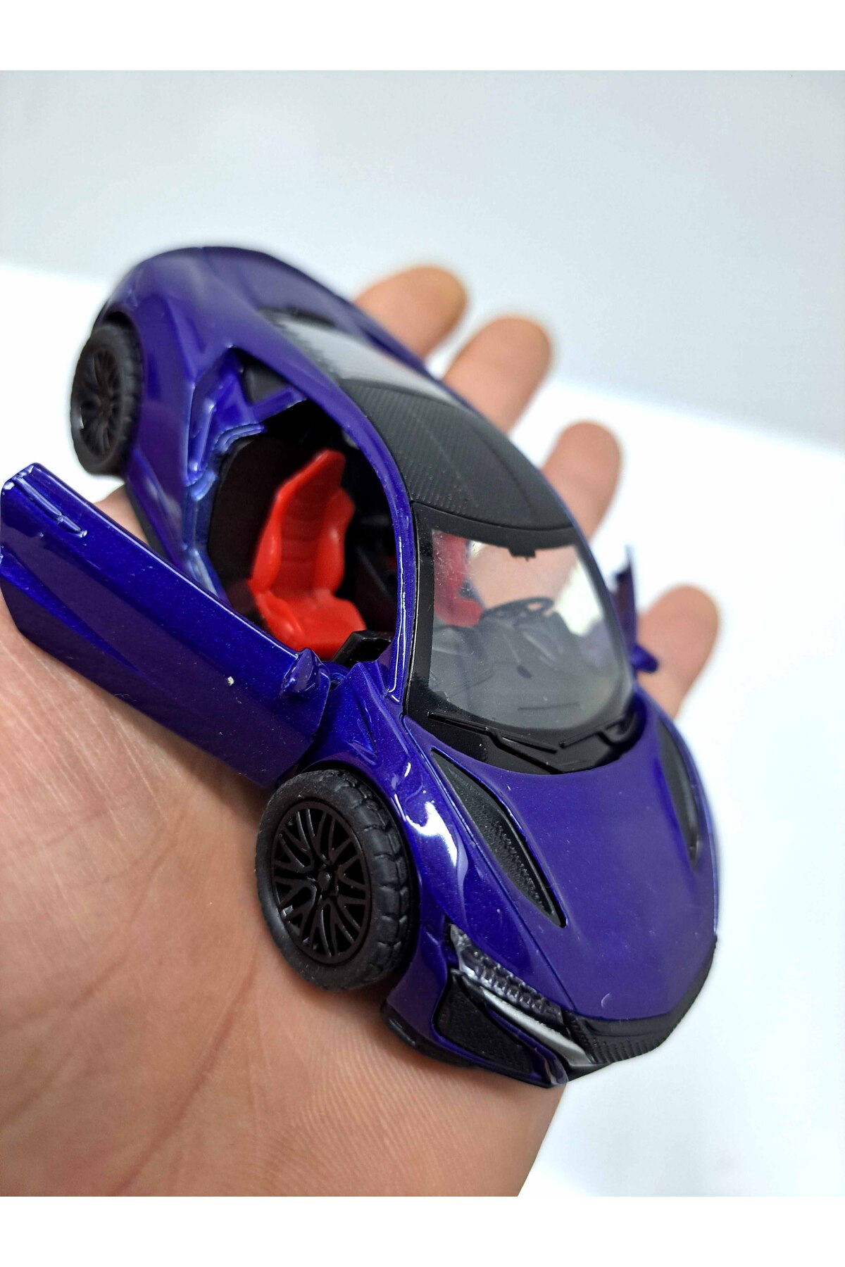 ALYTOYS Acura Spor Metal Araba 12x5,6 cm Pull Back Çek Bırak Kapıları ...