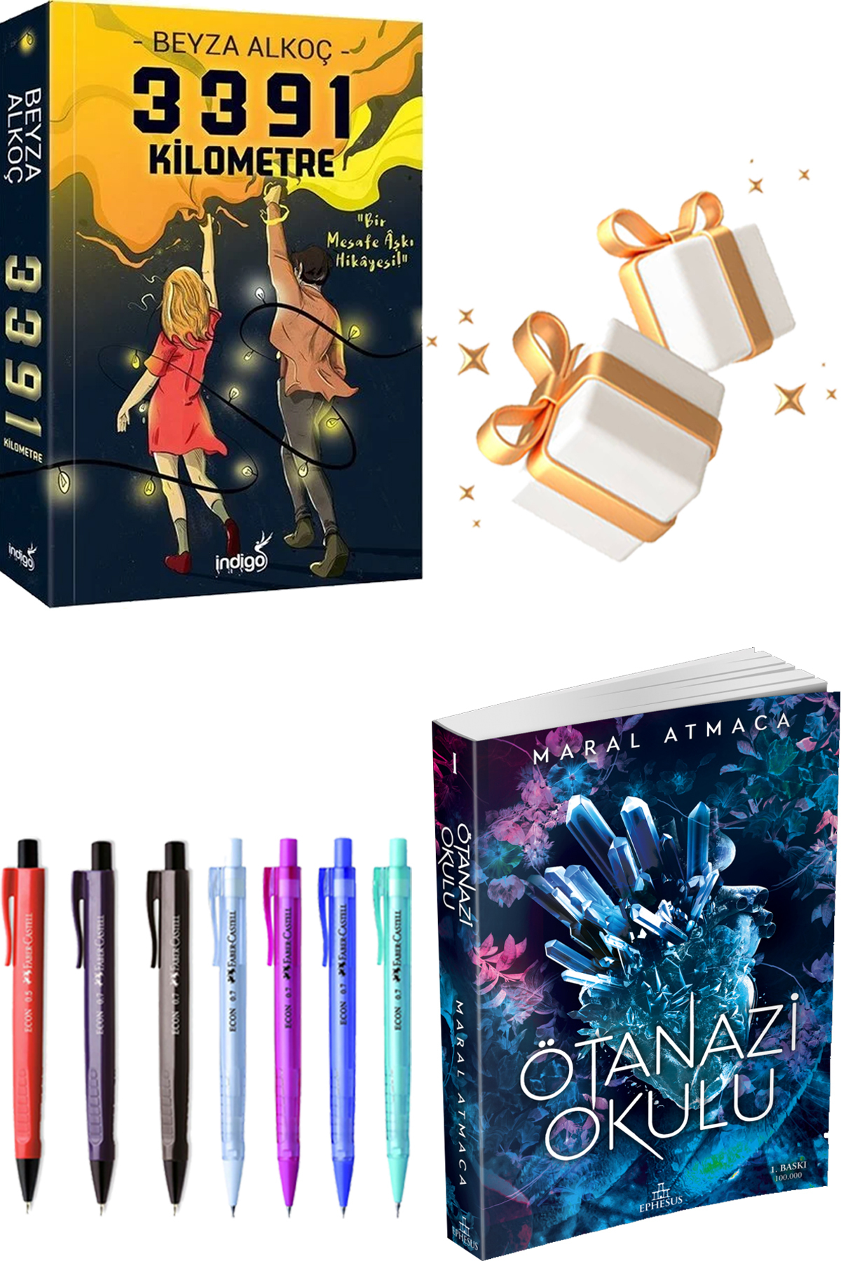 İndigo Kitap İndigo 3391 Kilometre ve Ephesus Ötanazi Okulu 1 Maral ...