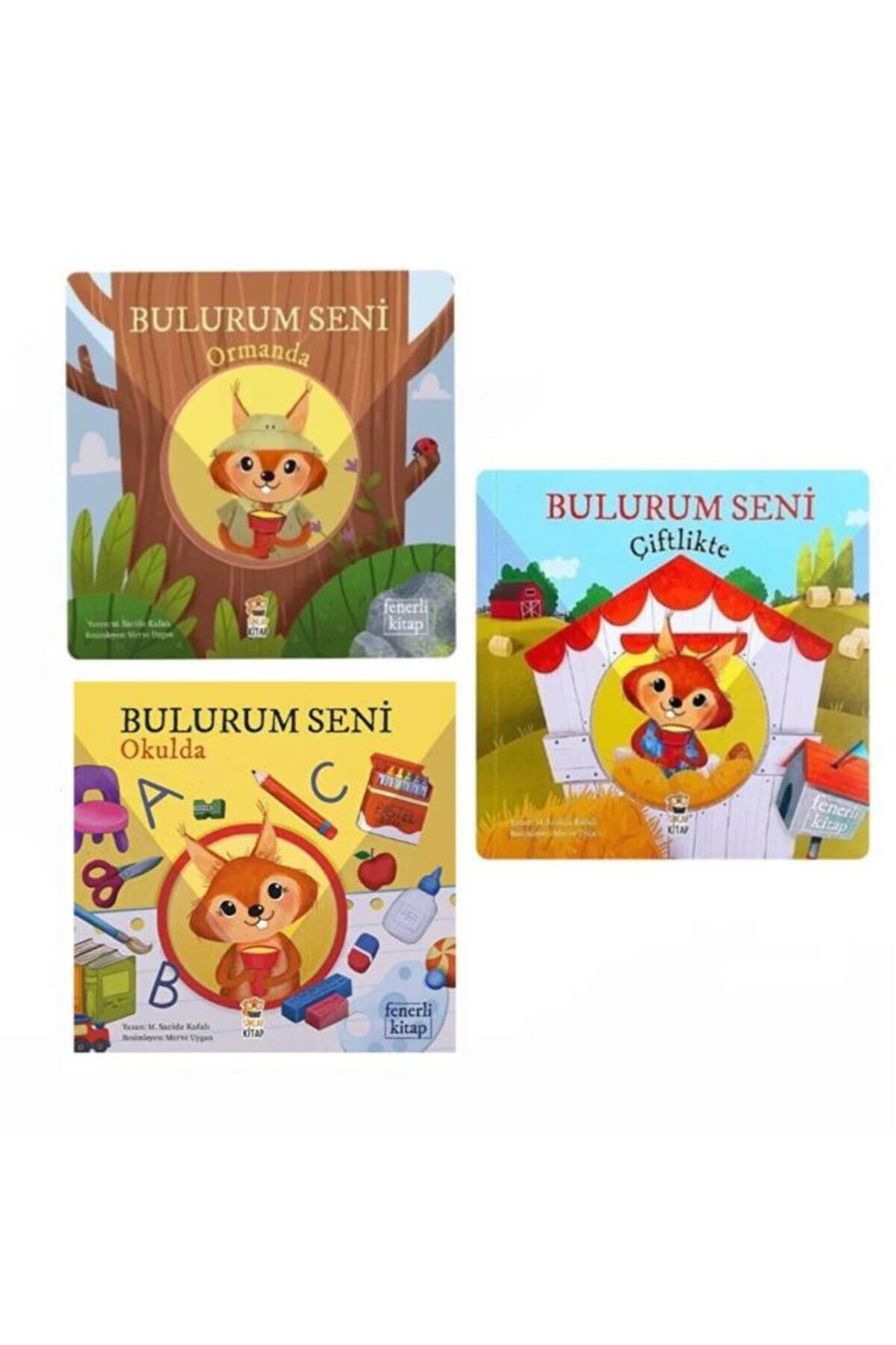 Sincap Kitap Bulurum Seni Ormanda- Çiftlikte-Okulda 3 Kitap Fenerli ...