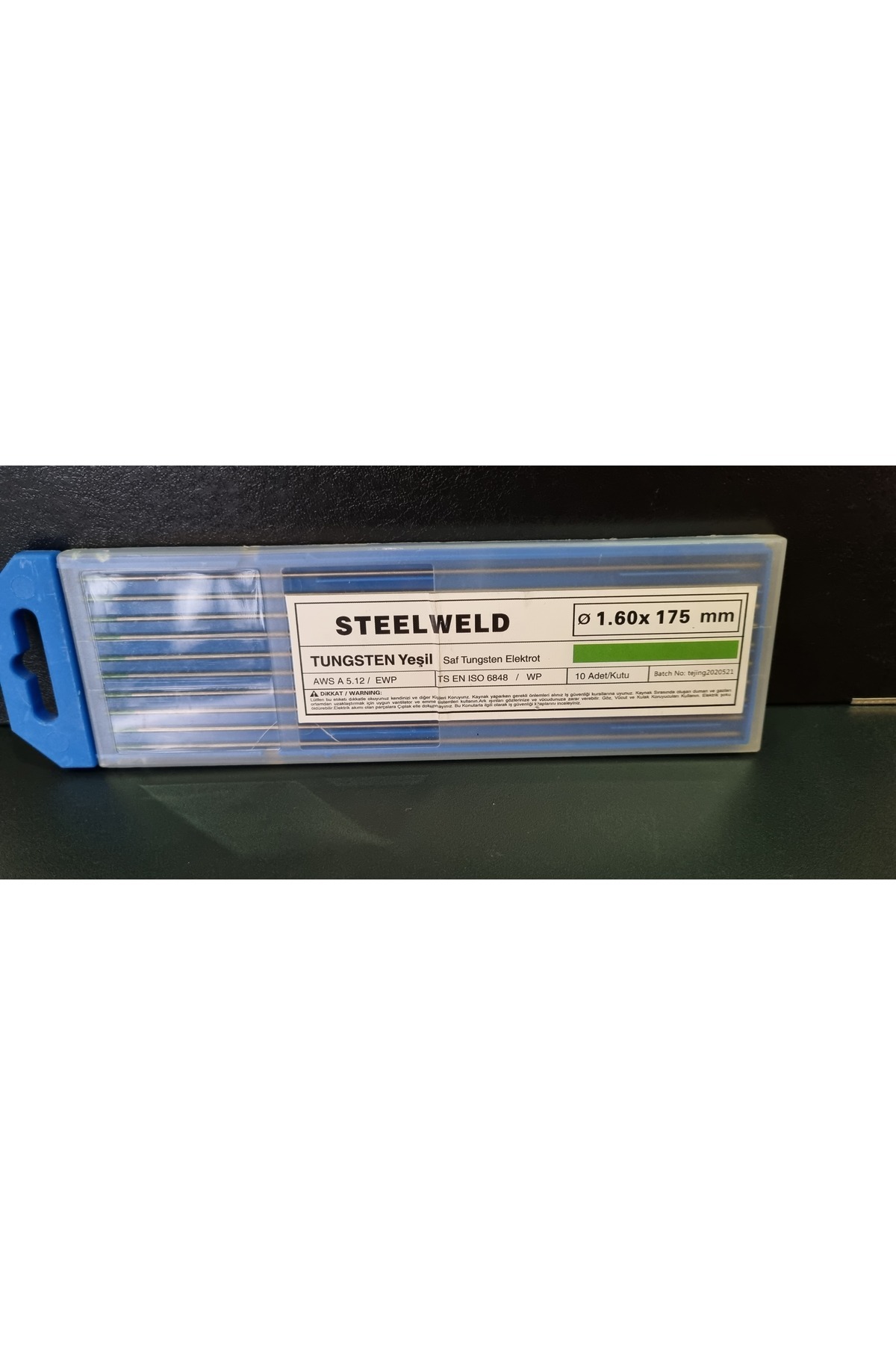 Steelweld TUNGSTEN ELEKTROD YEŞİL 1.60X175MM STEELWELD Fiyatı ...